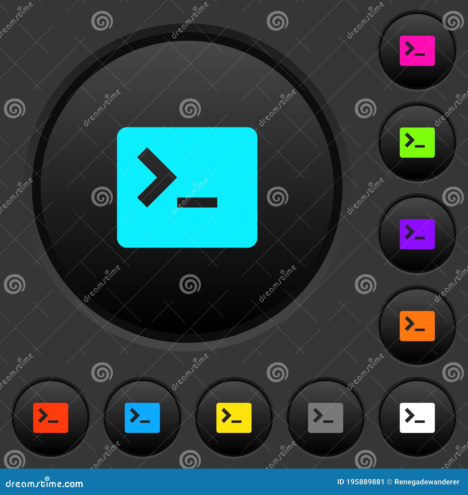 POS Terminal Push Buttons Royalty-Free Stock Image | CartoonDealer.com ...