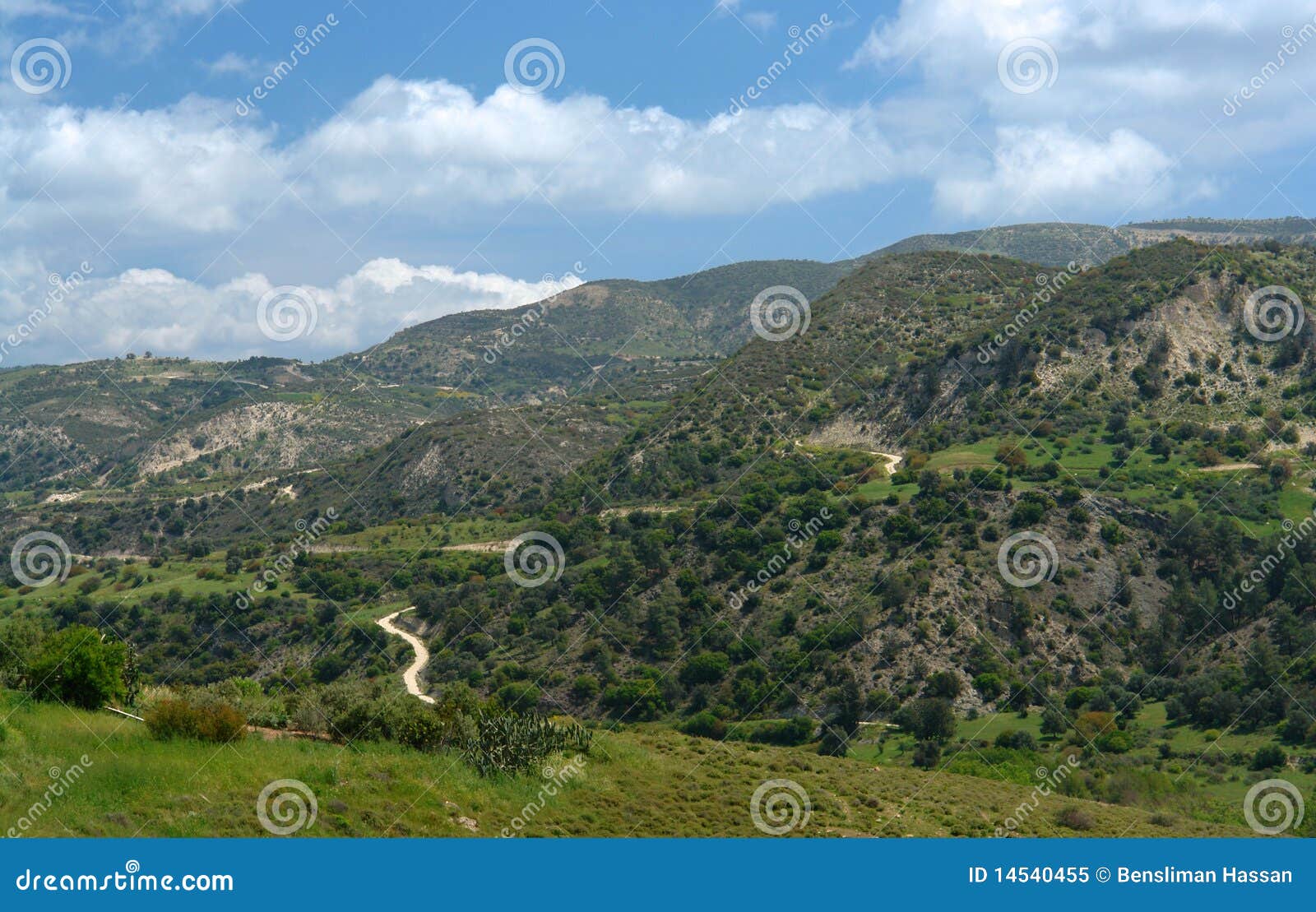 Commandaria hills in crete stock image. Image of hill - 14540455