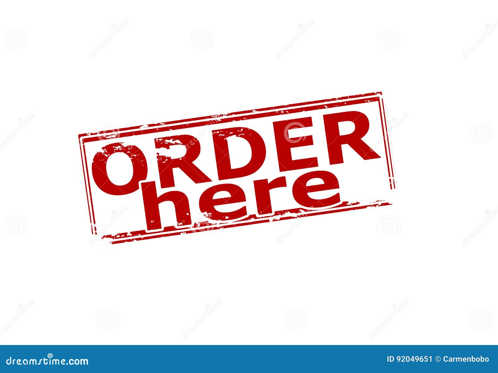Commande ici illustration stock. Illustration du sale - 92049651