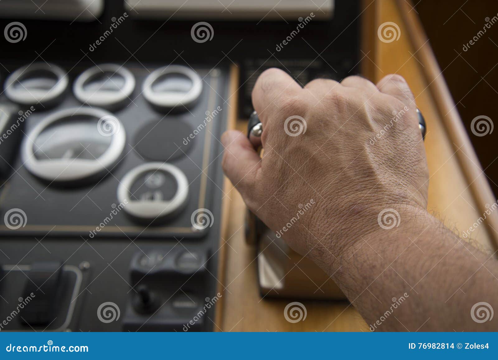 Commander hands stock photo. Image of controls, marina - 76982814
