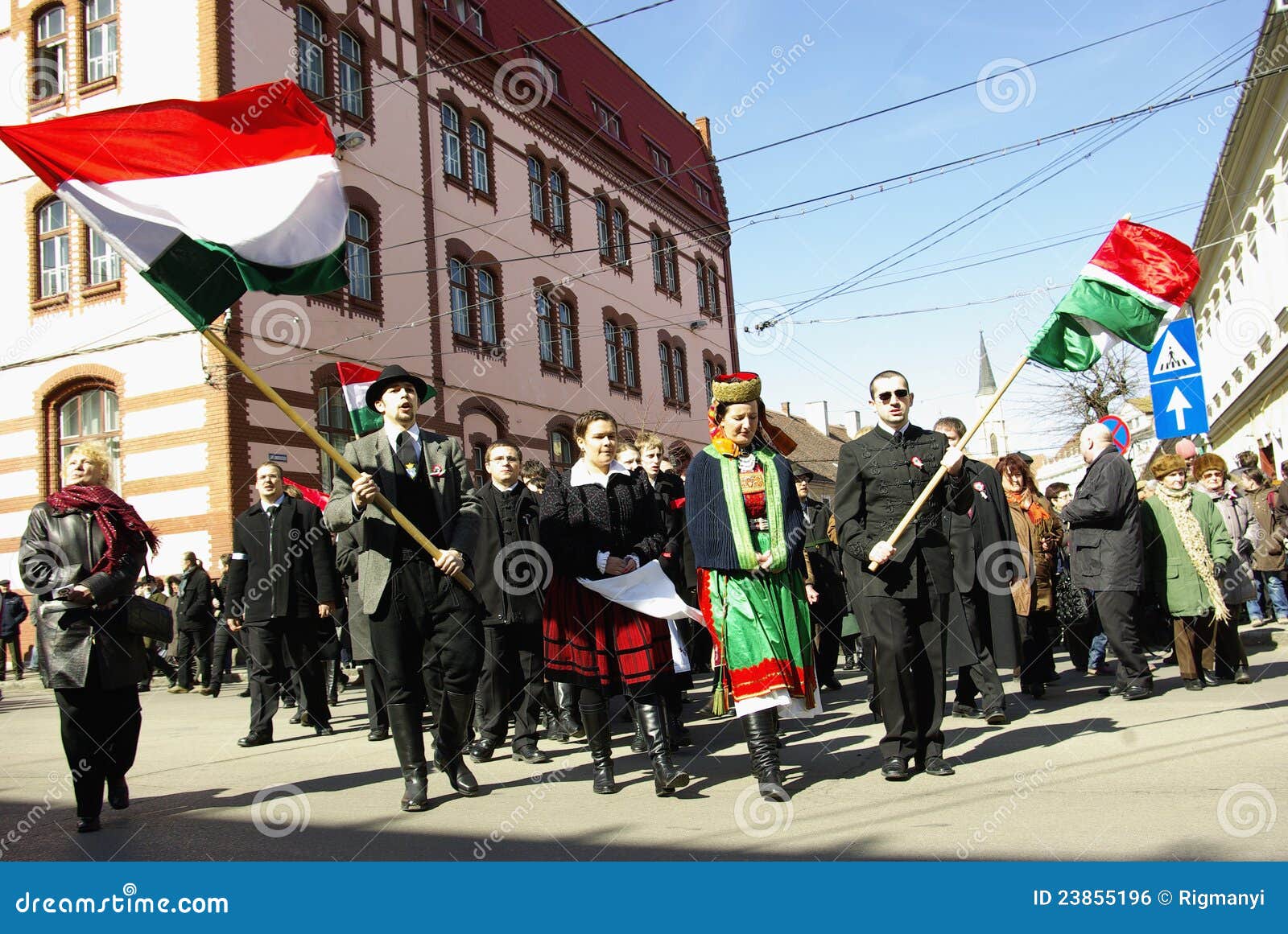 Commemoration of the Hungarian Revolution Editorial Photo - Image of ...