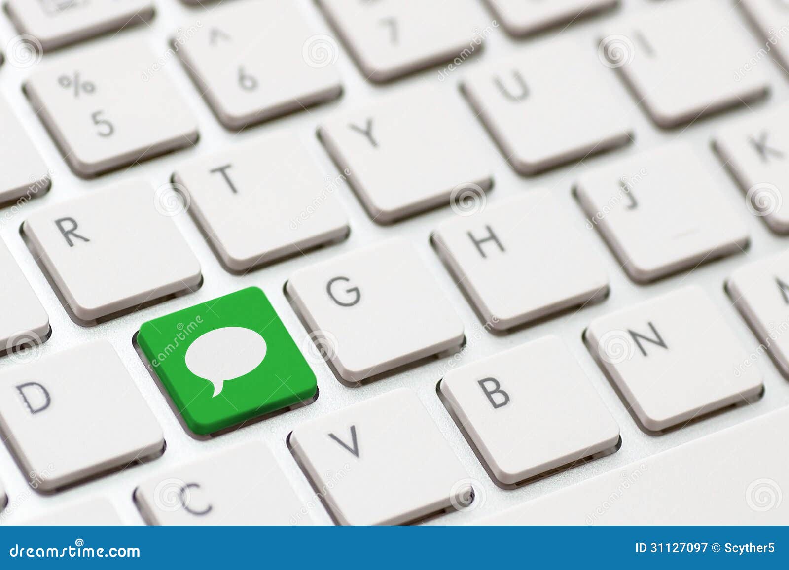 Comment enter key stock image. Image of keys, chat, communications ...