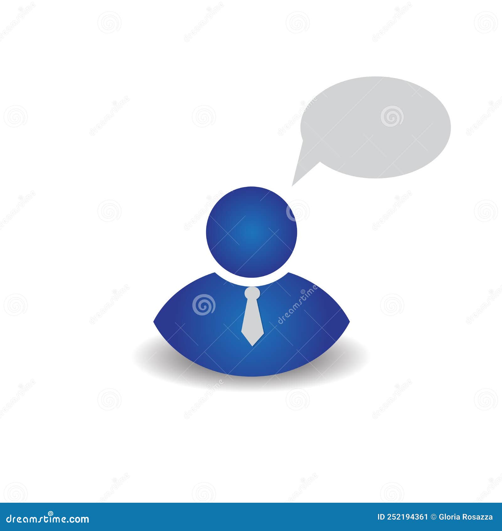 Commentary People Icon Vector Image Design Stock Vector - Illustration ...