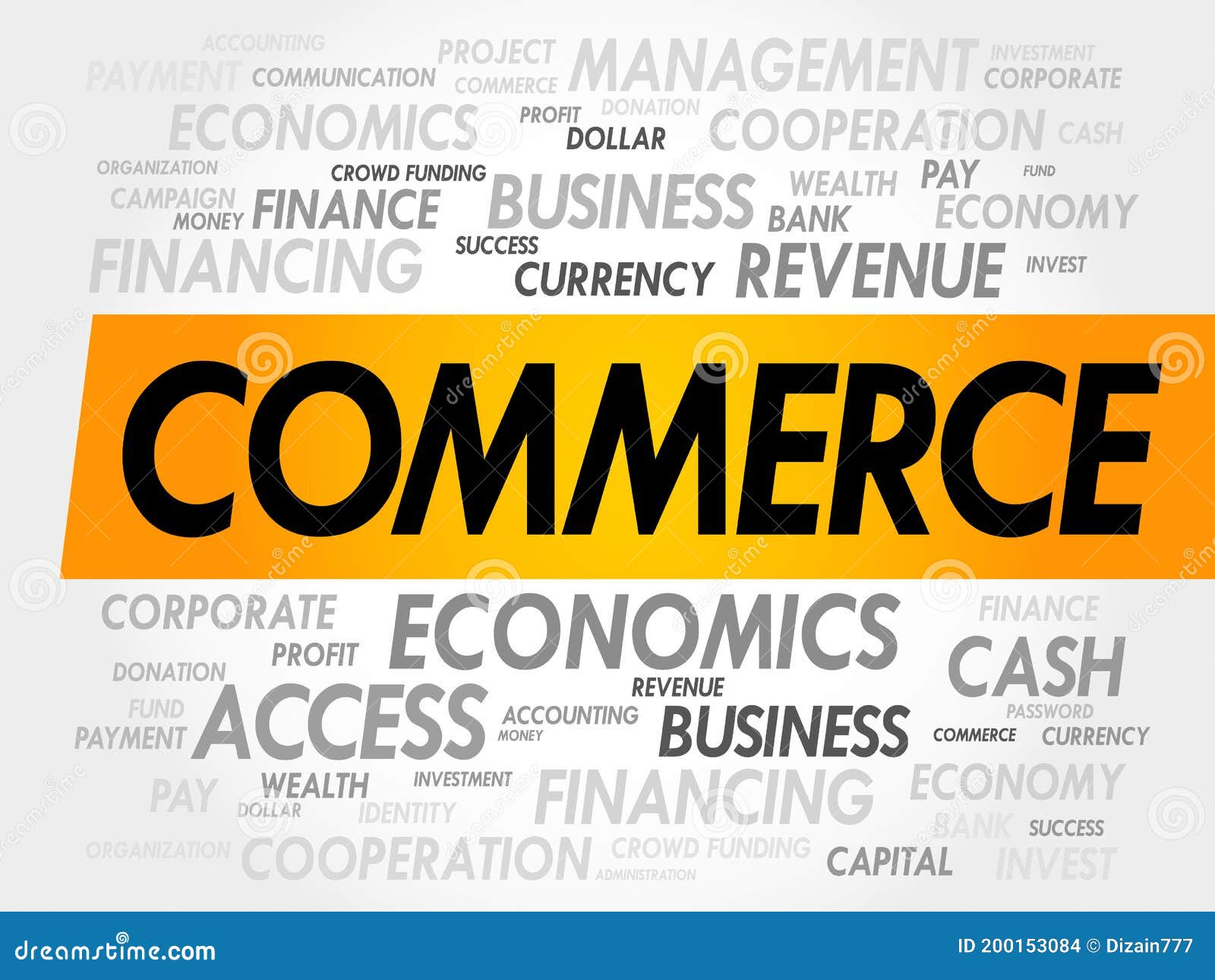 COMMERCE stock illustration. Illustration of electronic - 200153084