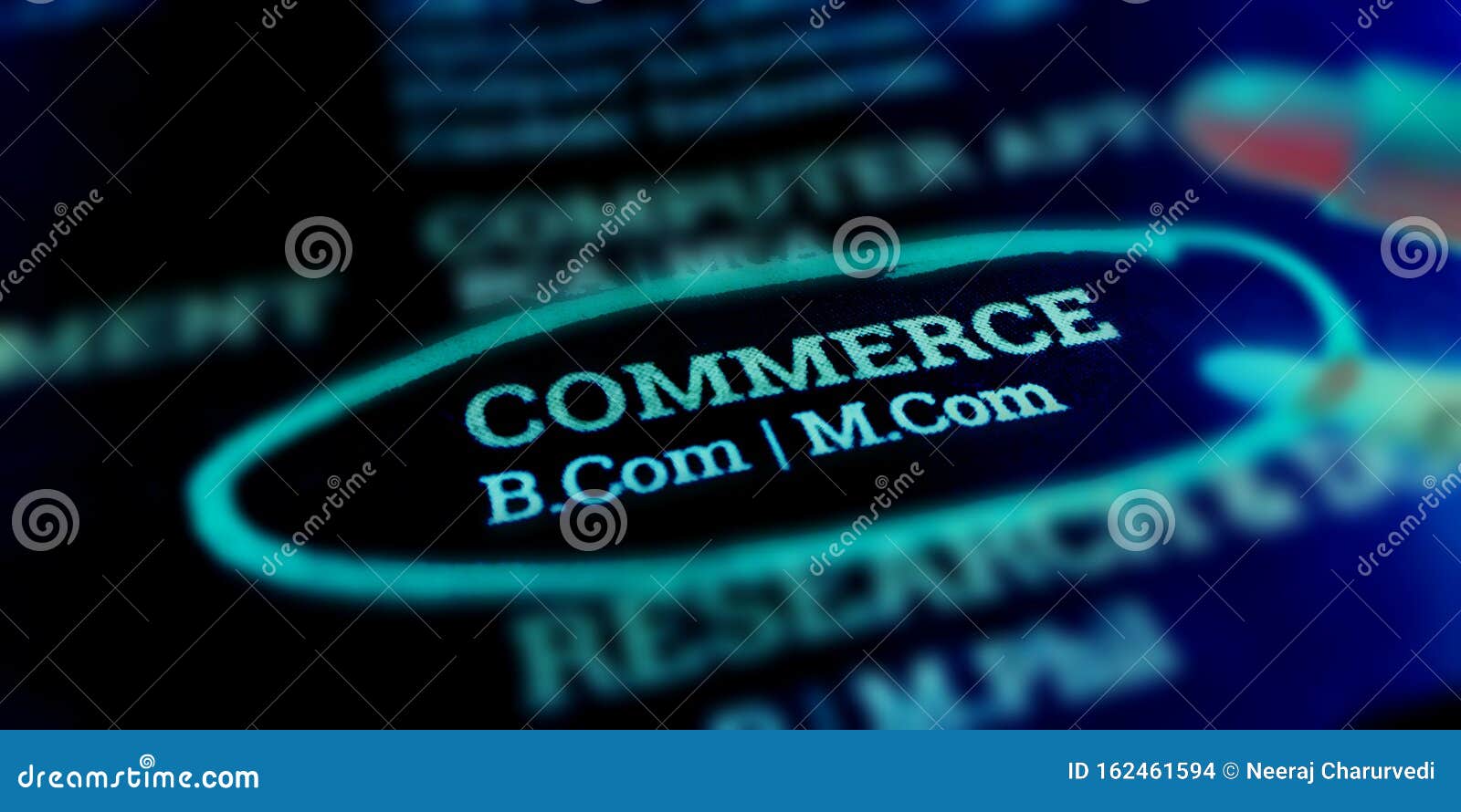 Commerce Course Information on Illustrations Image Stock Photo - Image ...