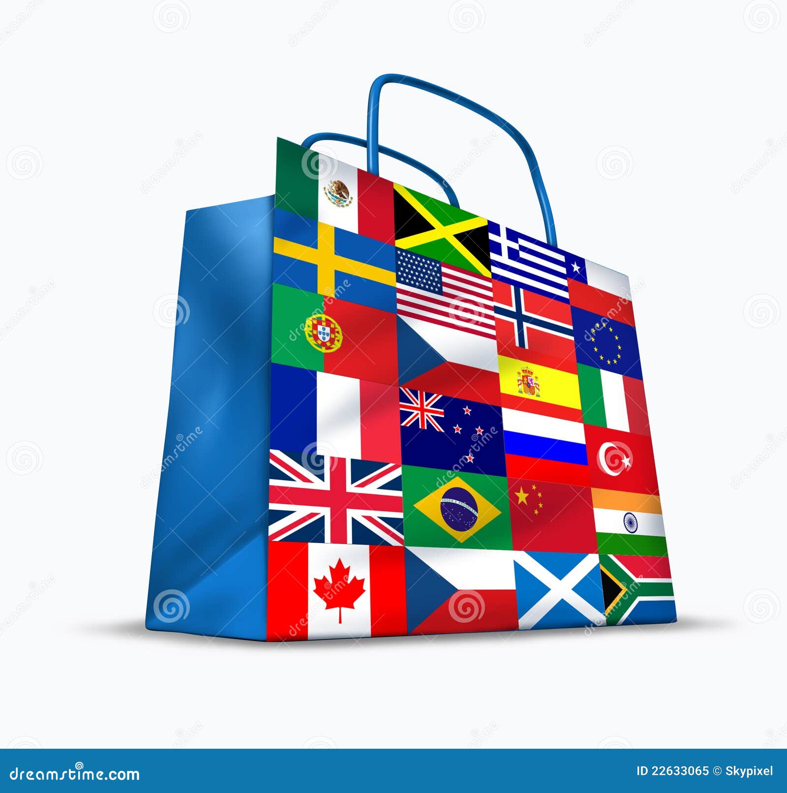 Commerce mondial illustration stock. Illustration du achats - 22633065