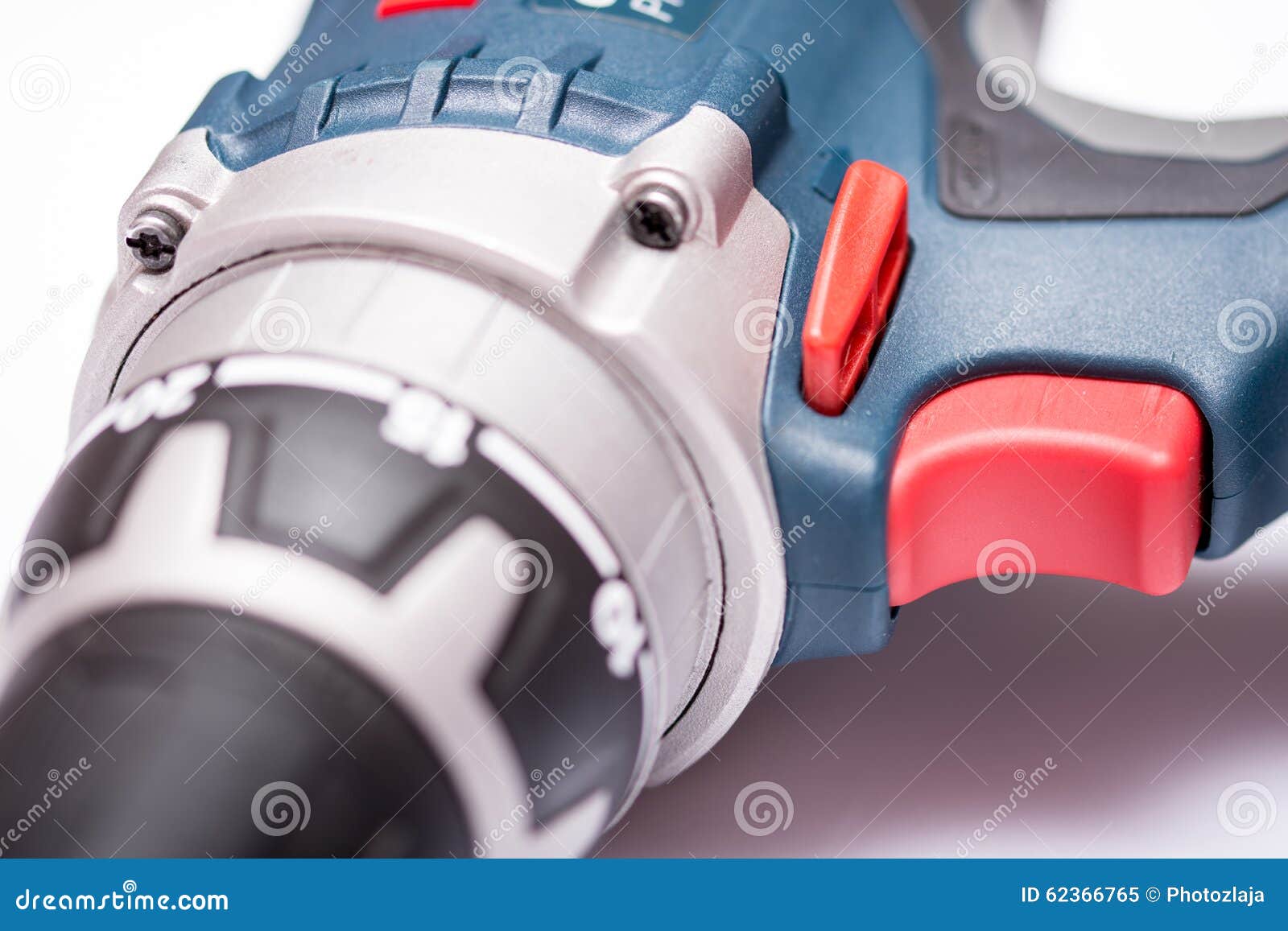 Commercial Ad of Acu Drill Over White Background Stock Image - Image of ...