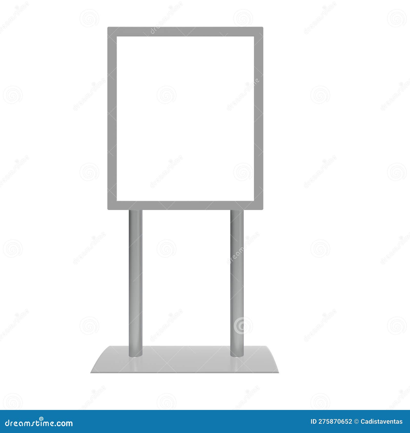 Promotional Billboards In Virtual World Stock Photography ...