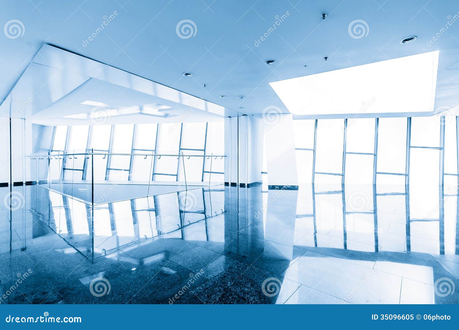 Commercial Building aisle stock image. Image of security - 35096605
