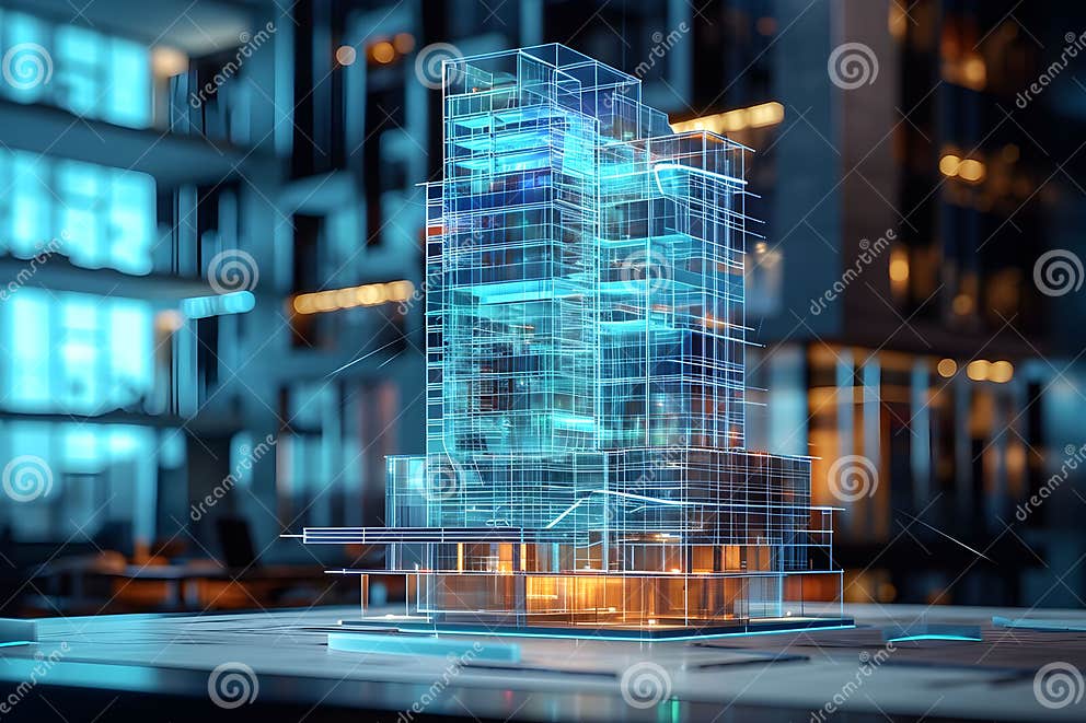 Commercial Building Data Models, Holographic Technology, Infographics ...