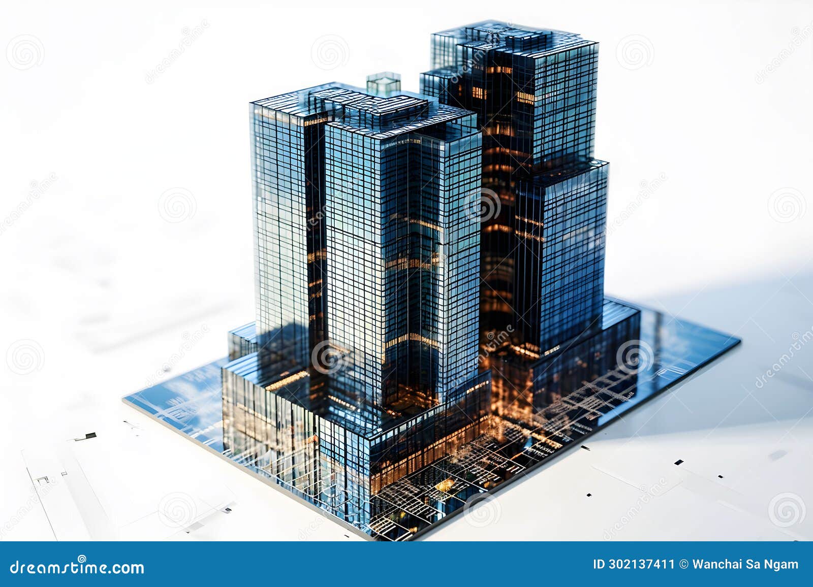 Commercial Building Data Models, Holographic Technology, Infographics ...