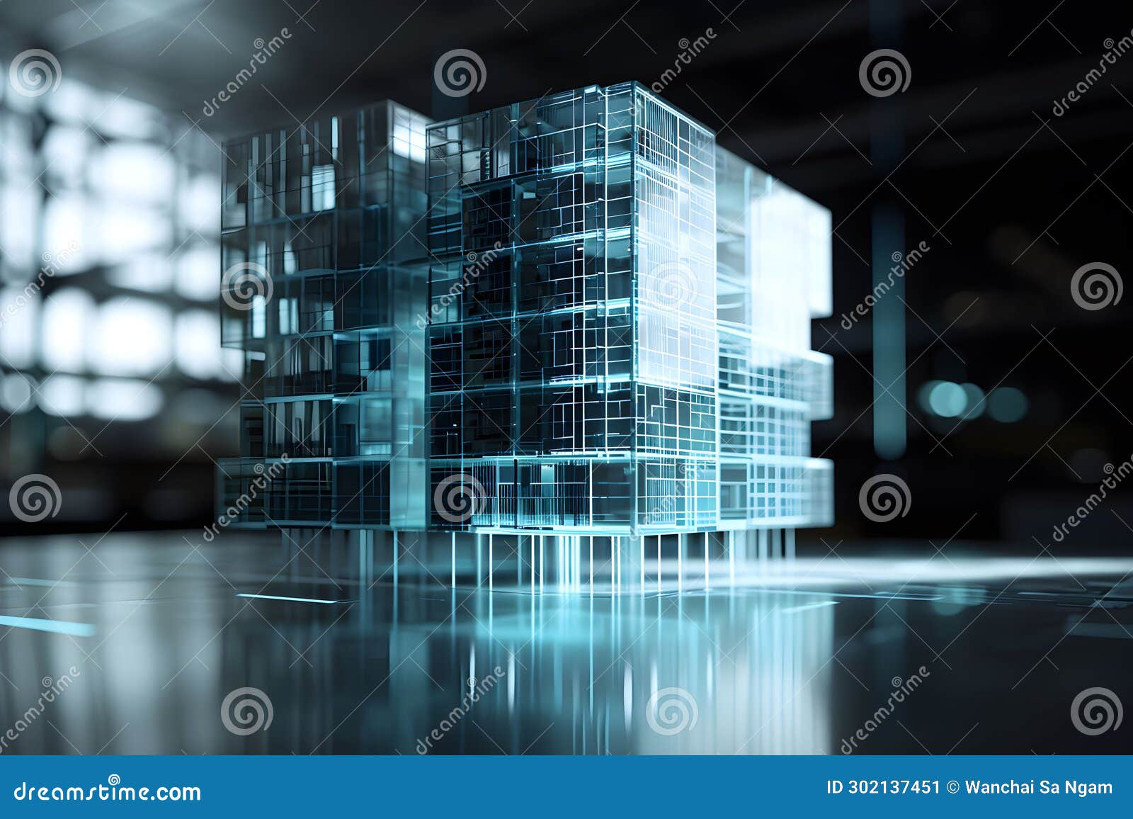 Commercial Building Data Models, Holographic Technology, Infographics ...