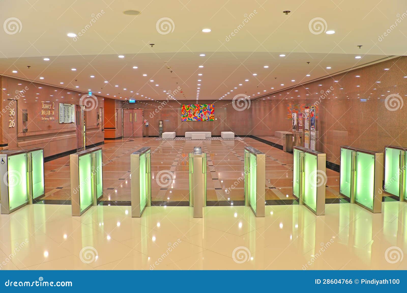Commercial building lobby editorial photo. Image of lobby - 28604766