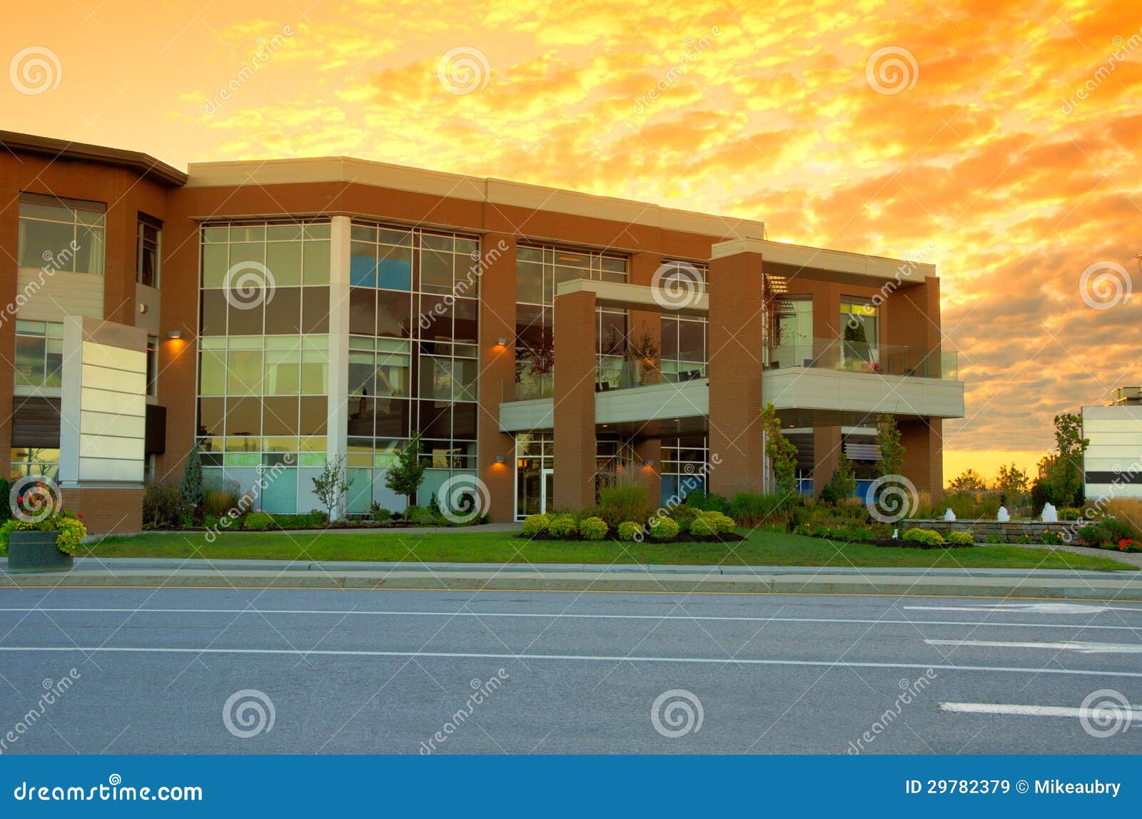 Commercial building stock image. Image of storefronts - 29782379