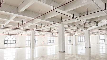 Commercial Building Under Construction Stock Photo - Image of glass ...
