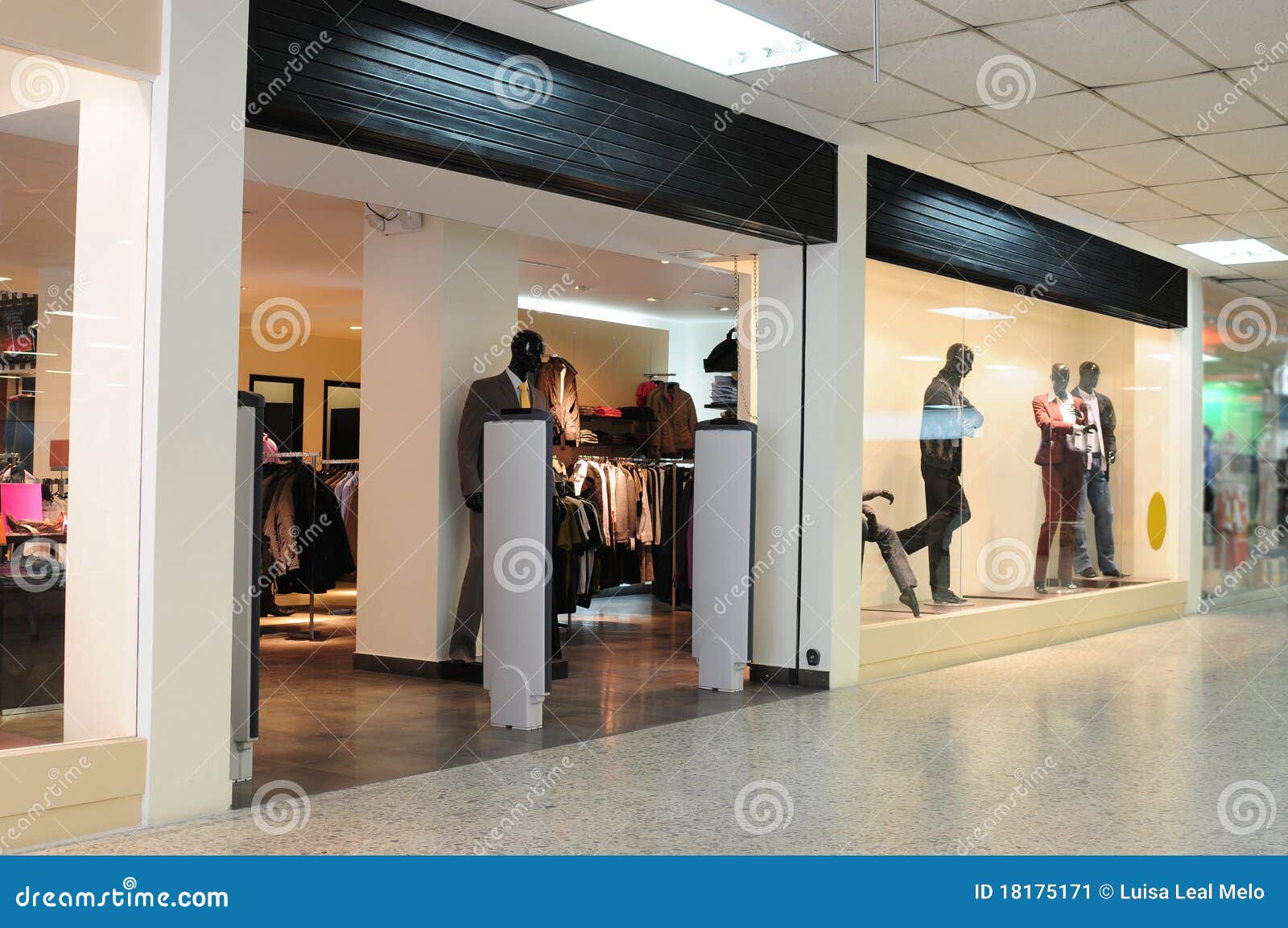 Commercial center. stock image. Image of floor, architecture - 18175171