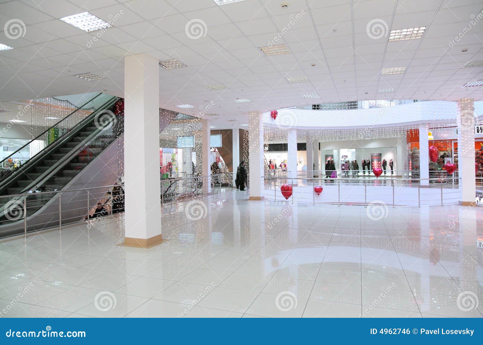 Commercial center stock photo. Image of market, architecture - 4962746