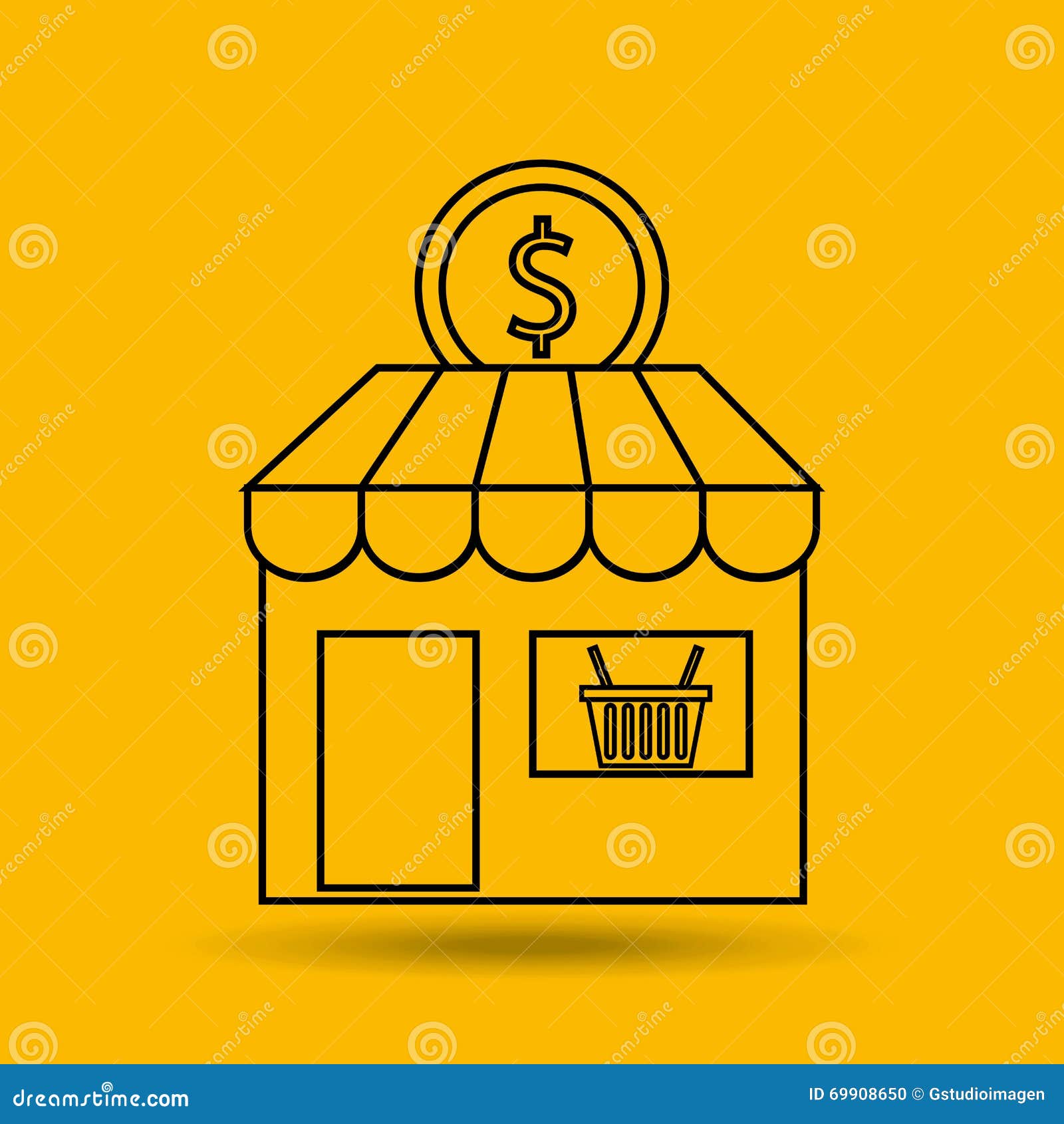 Commercial concept design stock illustration. Illustration of icon ...