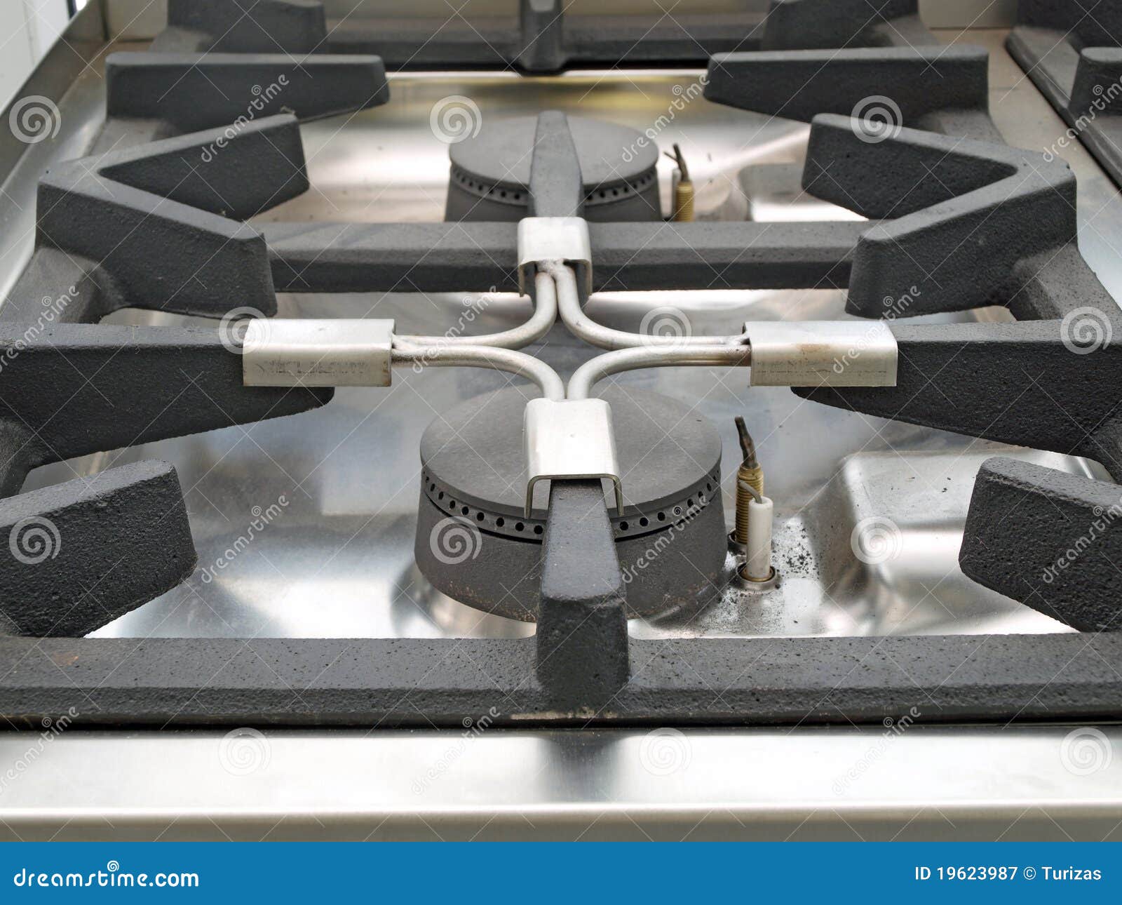 Commercial Cooker. stock image. Image of equipment, aluminium - 19623987