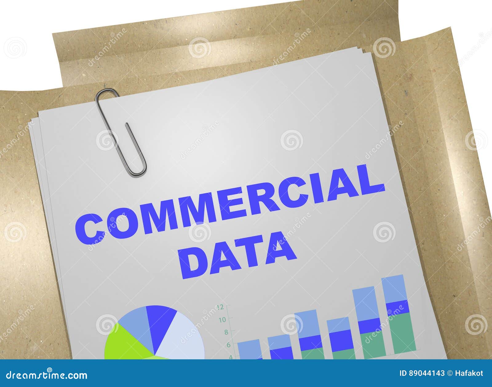 Commercial Data - Business Concept Stock Illustration - Illustration of ...