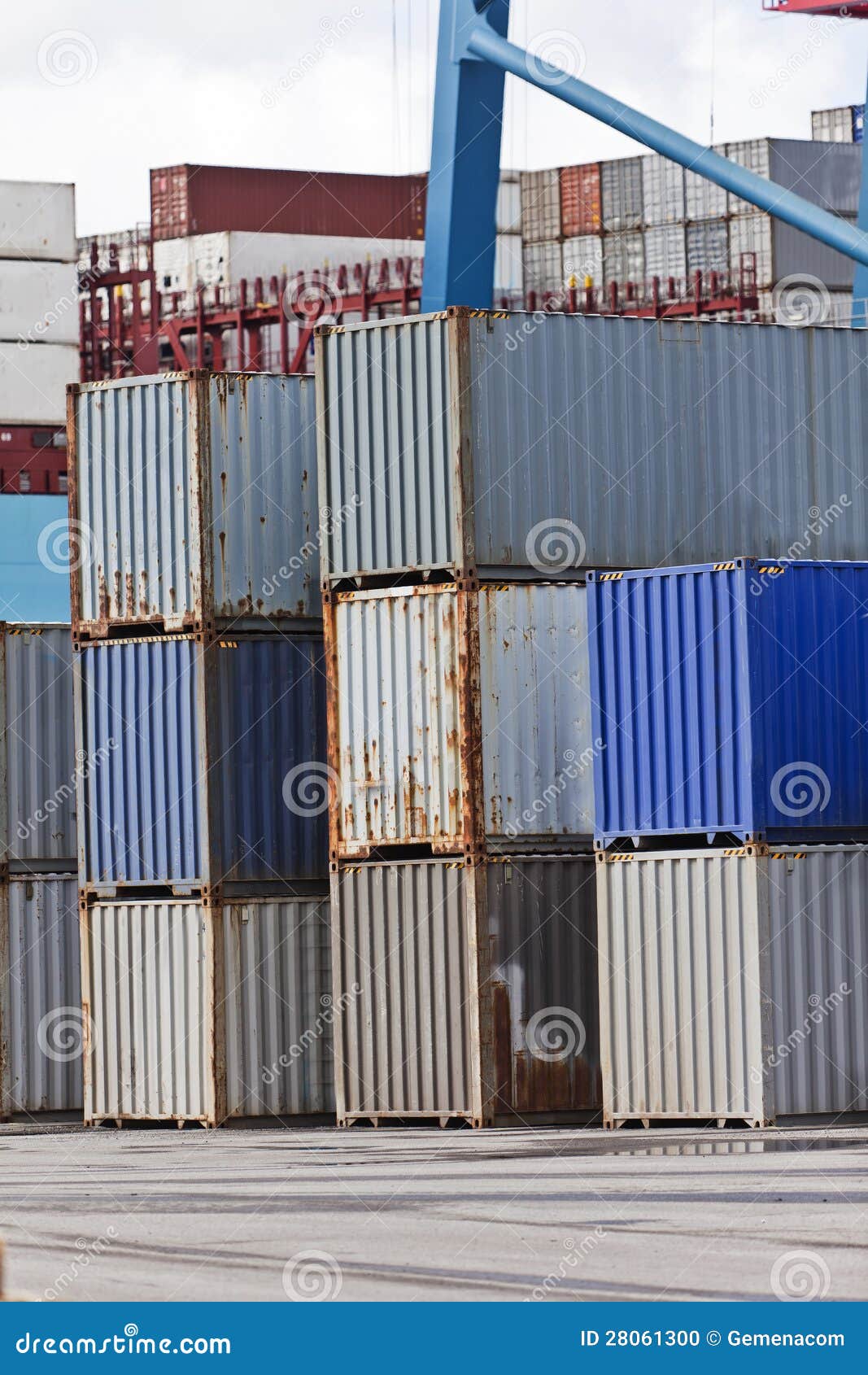 Commercial Dock stock photo. Image of pier, industrial - 28061300