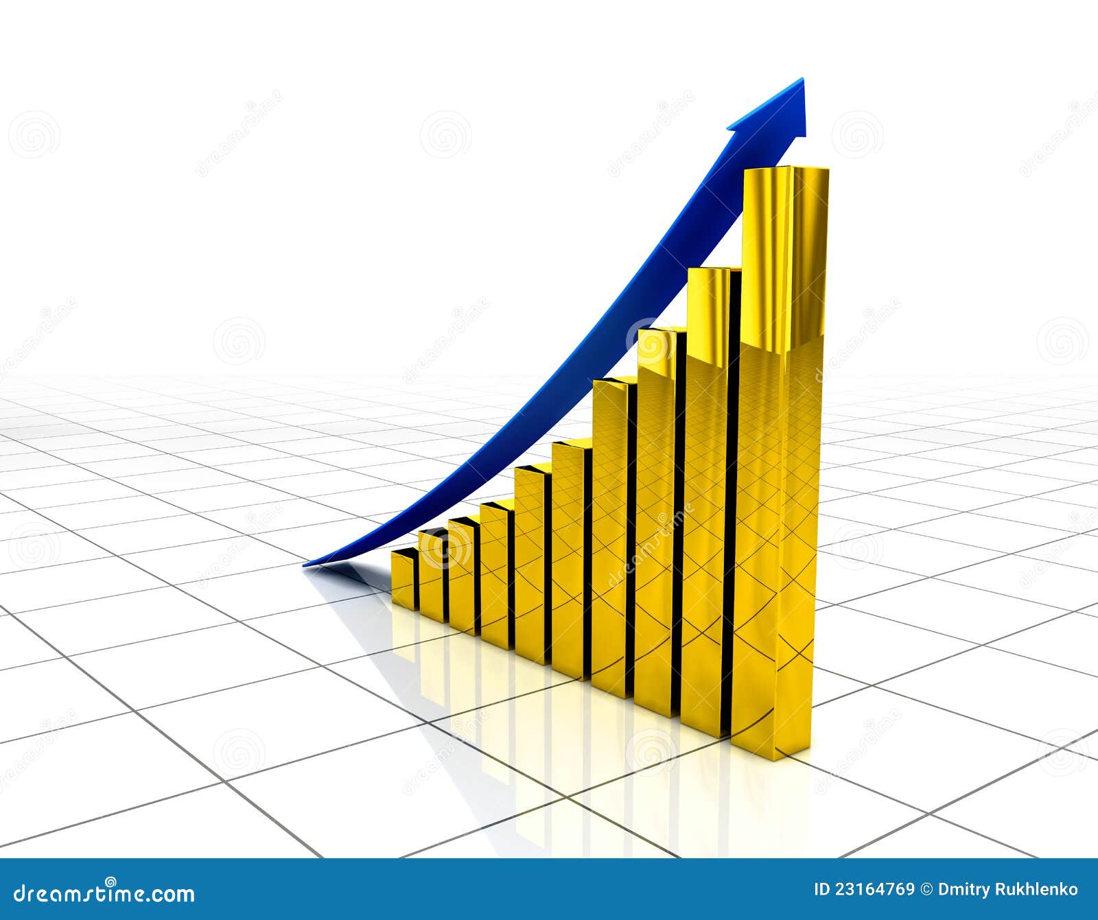 Commercial growth stock illustration. Illustration of increase - 23164769