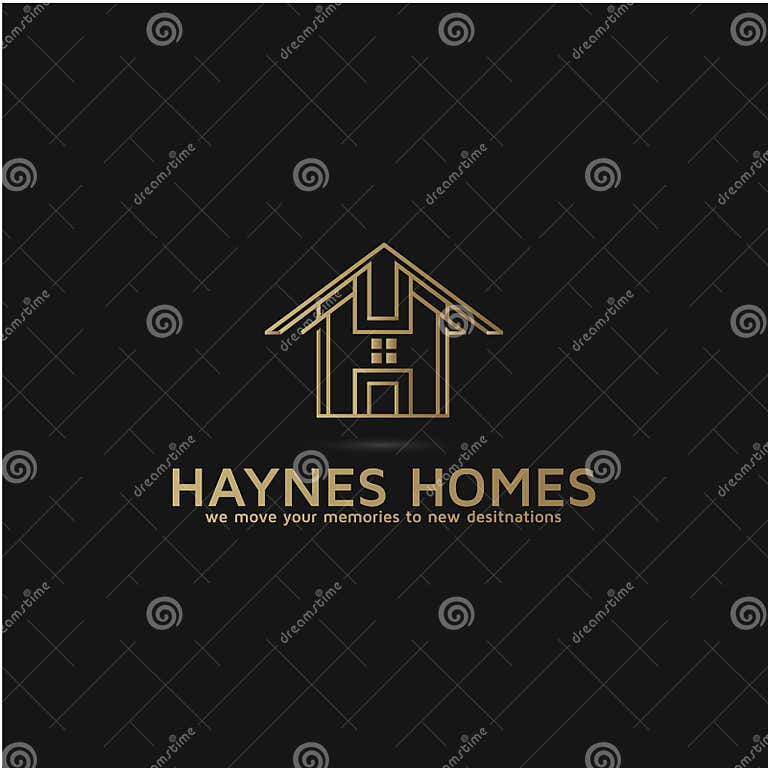 Commercial Housing Property Management Vector Logo Design Stock Vector ...