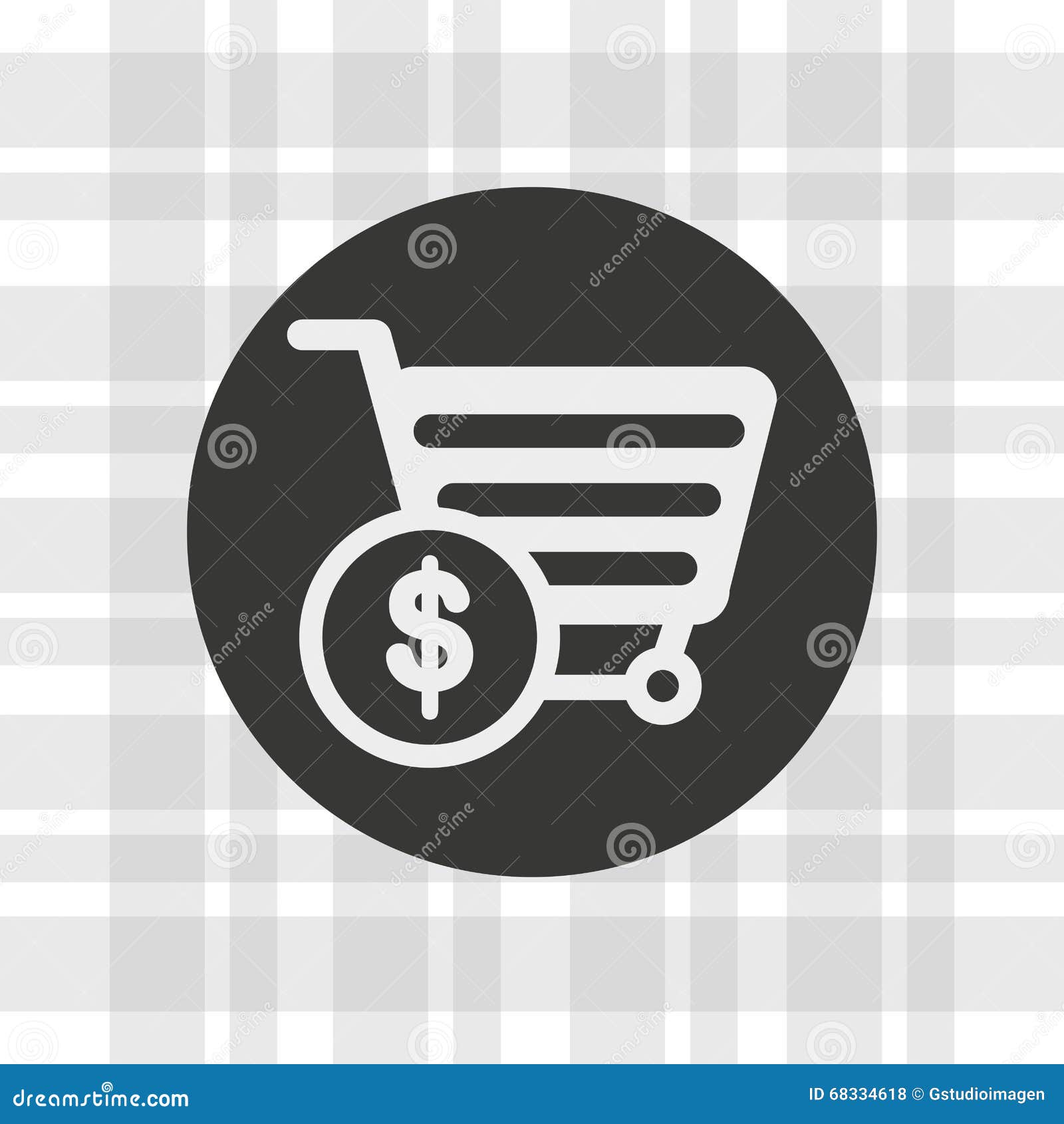 Commercial icon design stock illustration. Illustration of store - 68334618