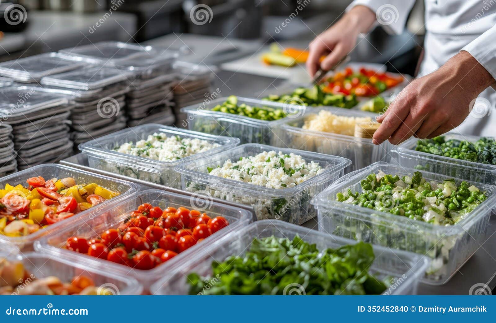 In a Commercial Kitchen, a Chef Practices Sustainability by Separating ...