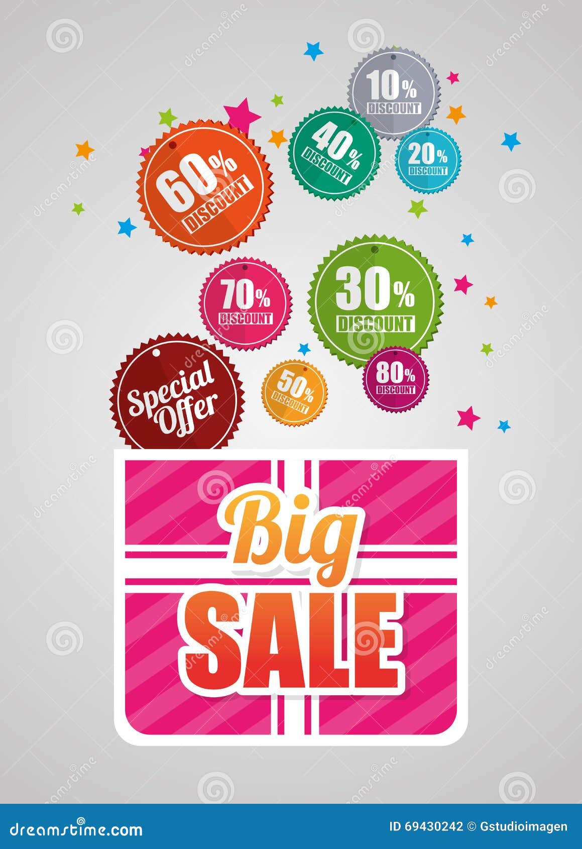 Commercial labels design stock illustration. Illustration of special ...