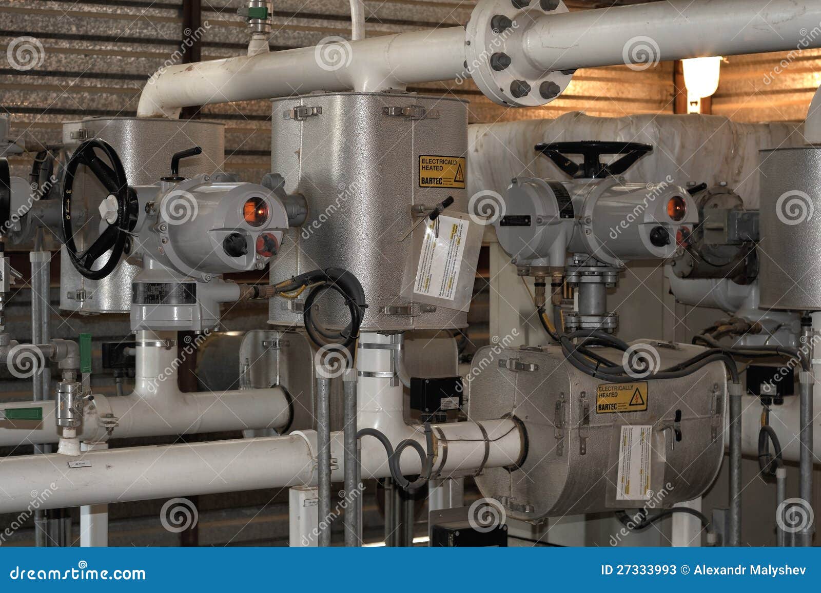 Commercial oil metering. stock image. Image of factory - 27333993