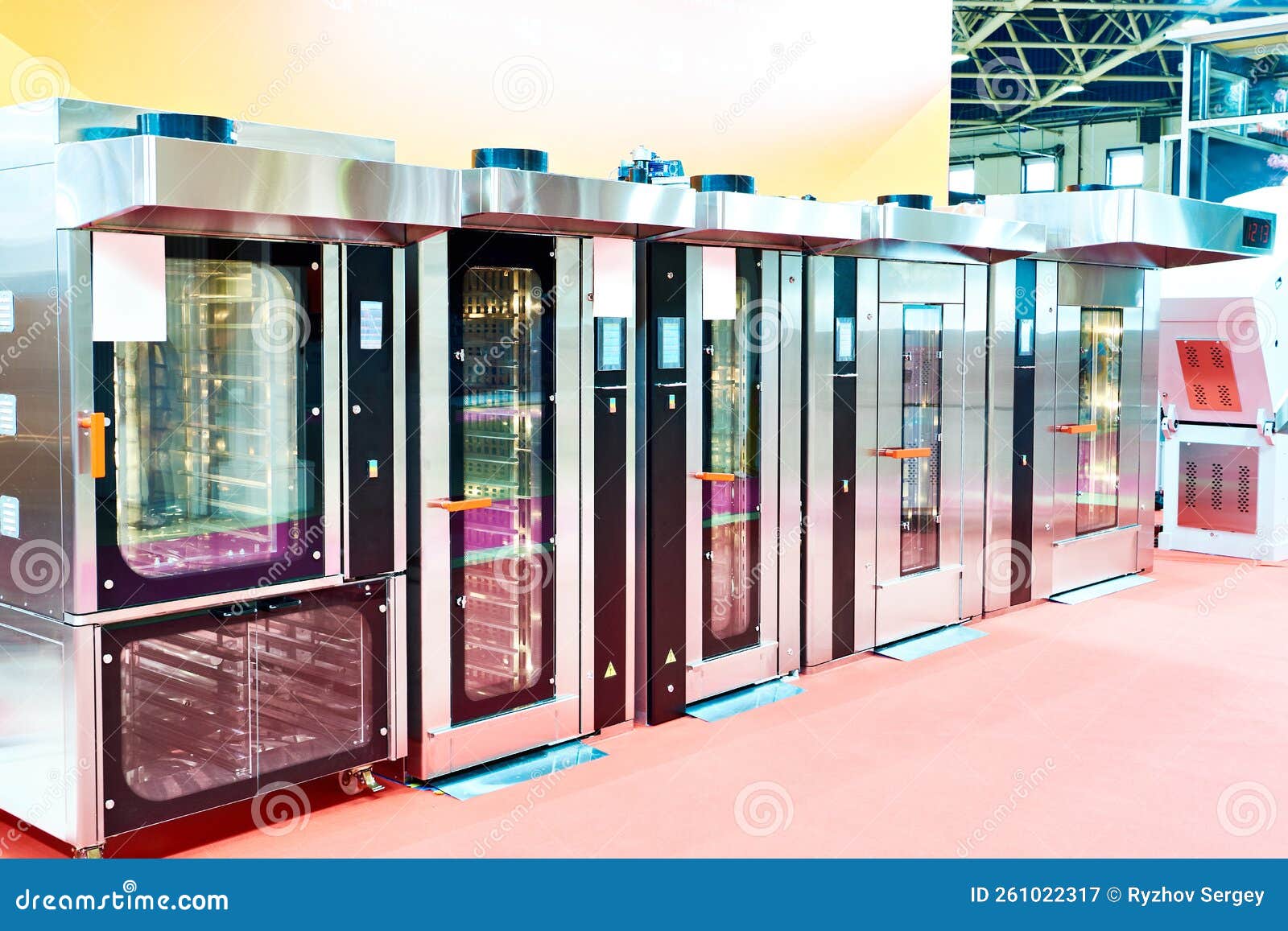 Commercial Ovens for Bakeries Stock Image - Image of pizzeria, oven ...