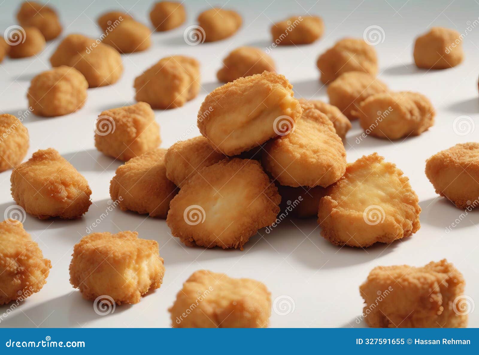 Commercial Photography of Chicken Nuggets Stock Illustration ...