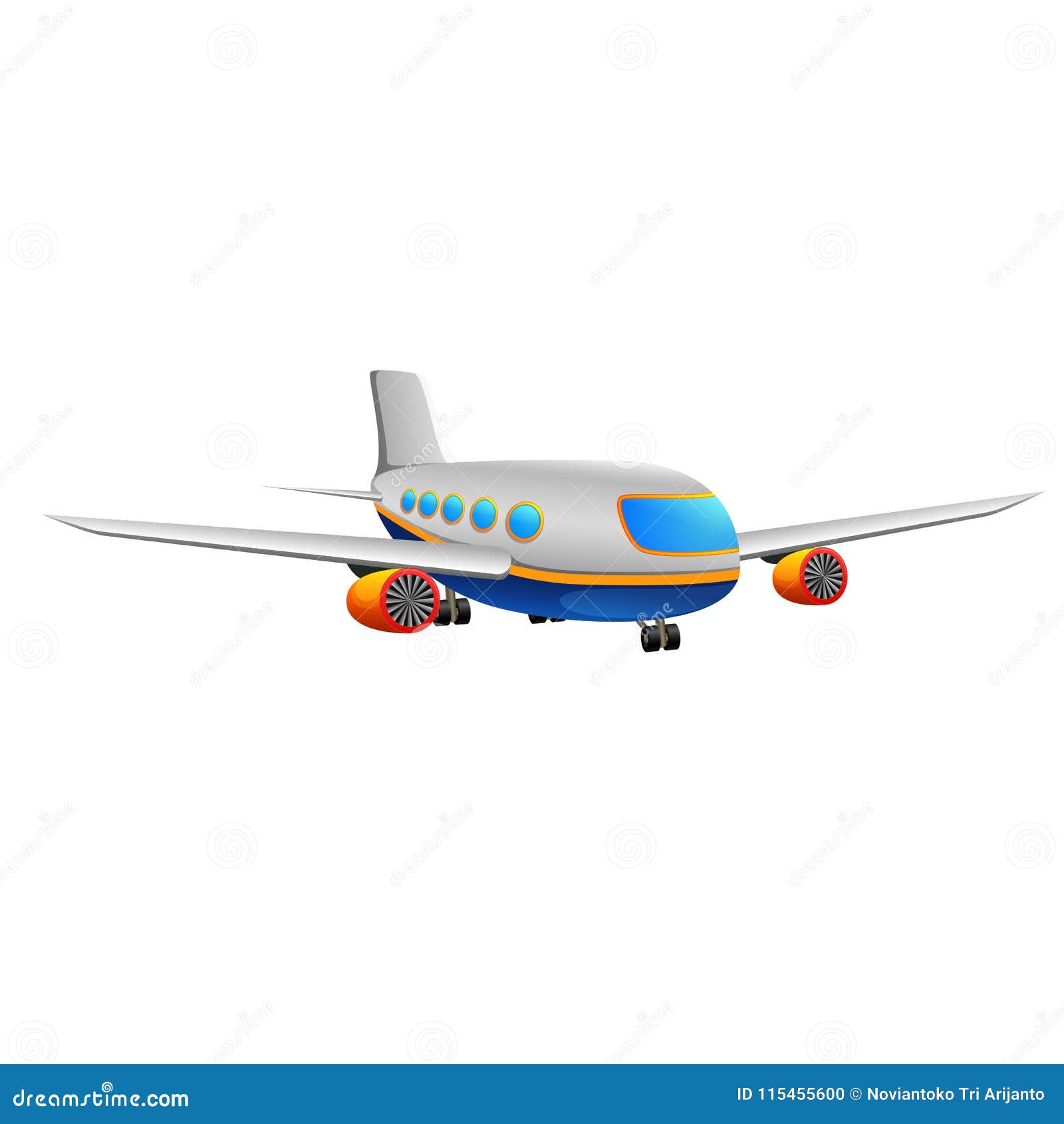 Commercial Plane Vector Eps Hand Drawn Crafteroks Svg Free, Free Svg ...