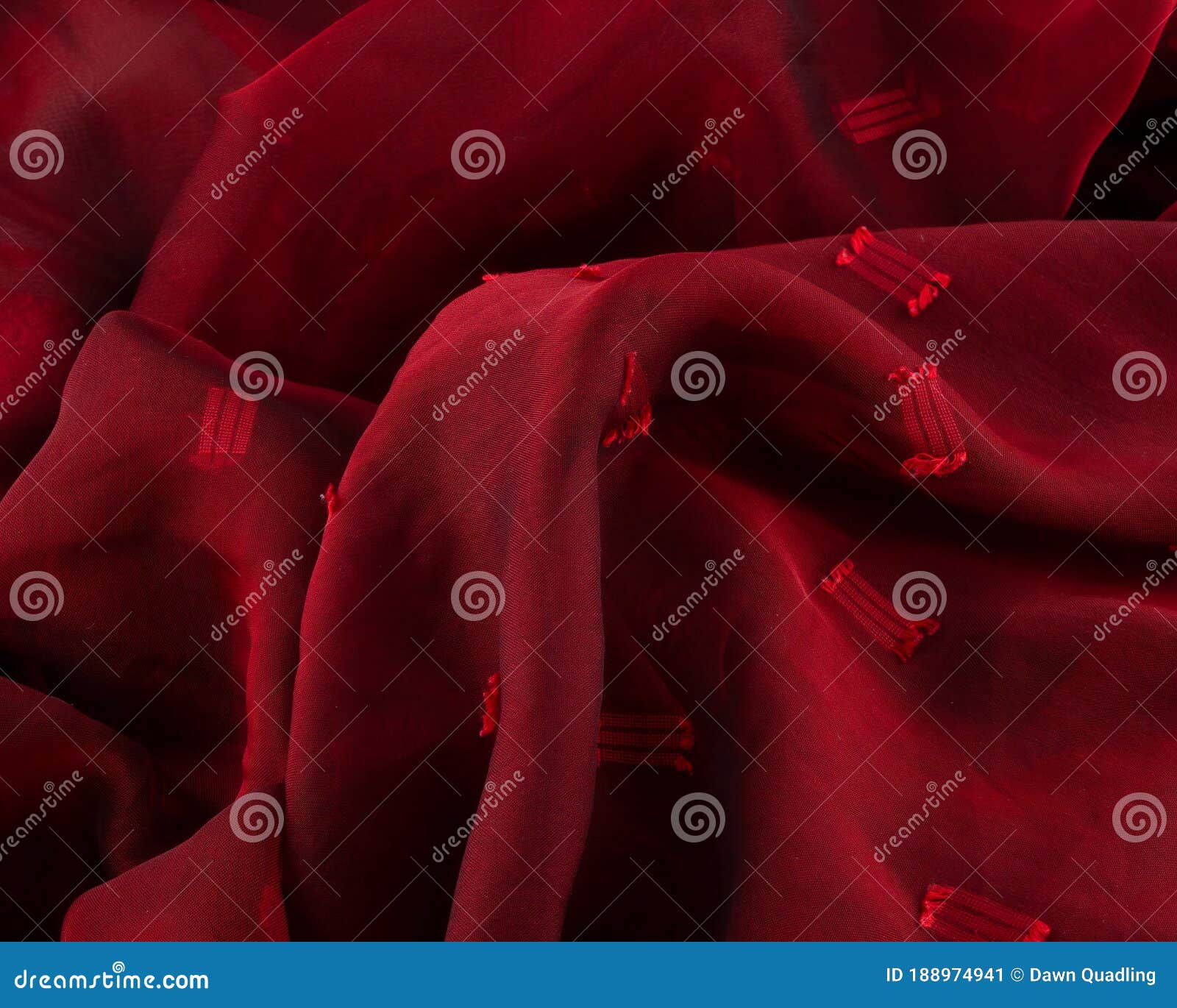 Ruby Red Crumpled Fabric Background Stock Image - Image of softness ...