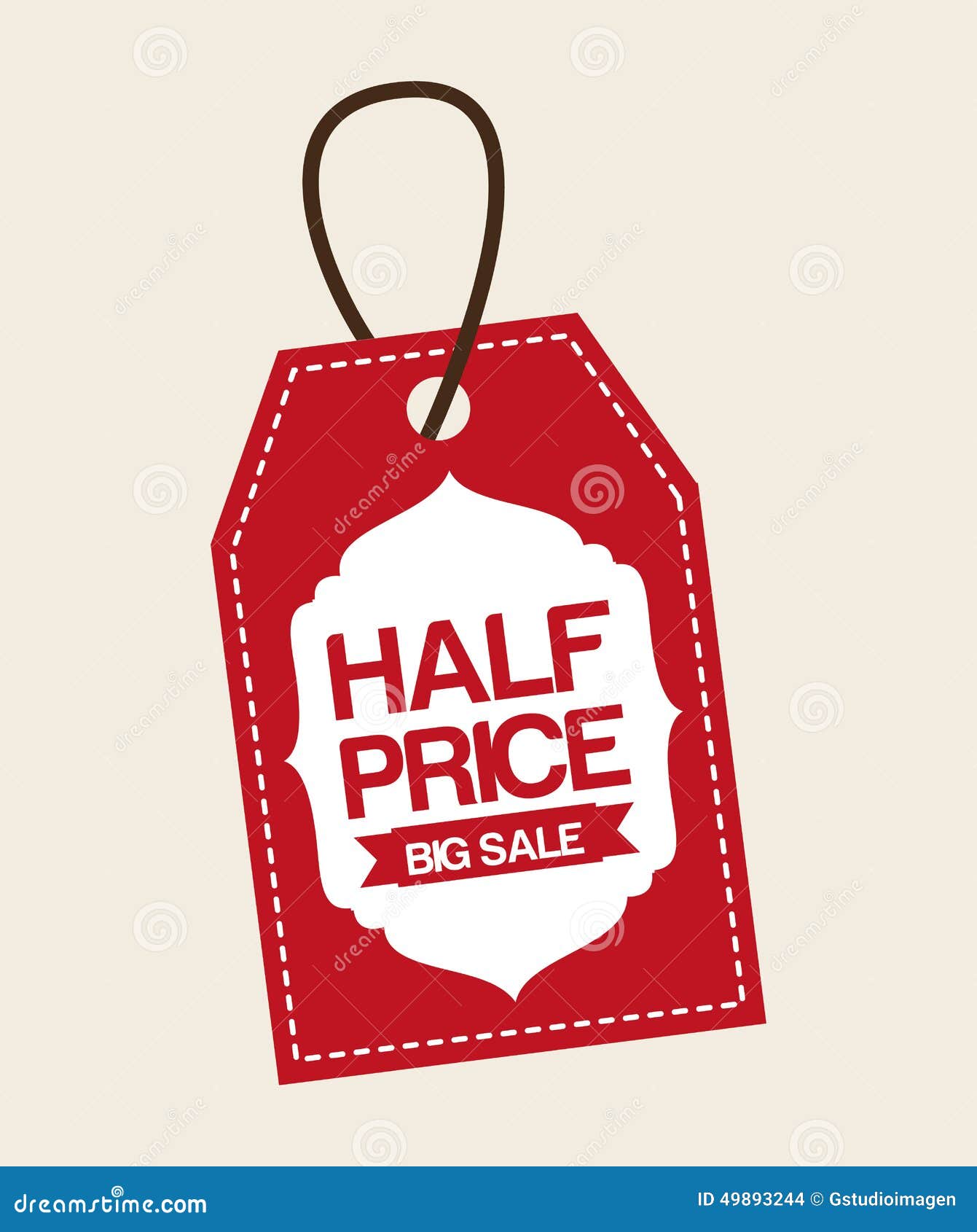 Commercial tag stock vector. Illustration of special - 49893244