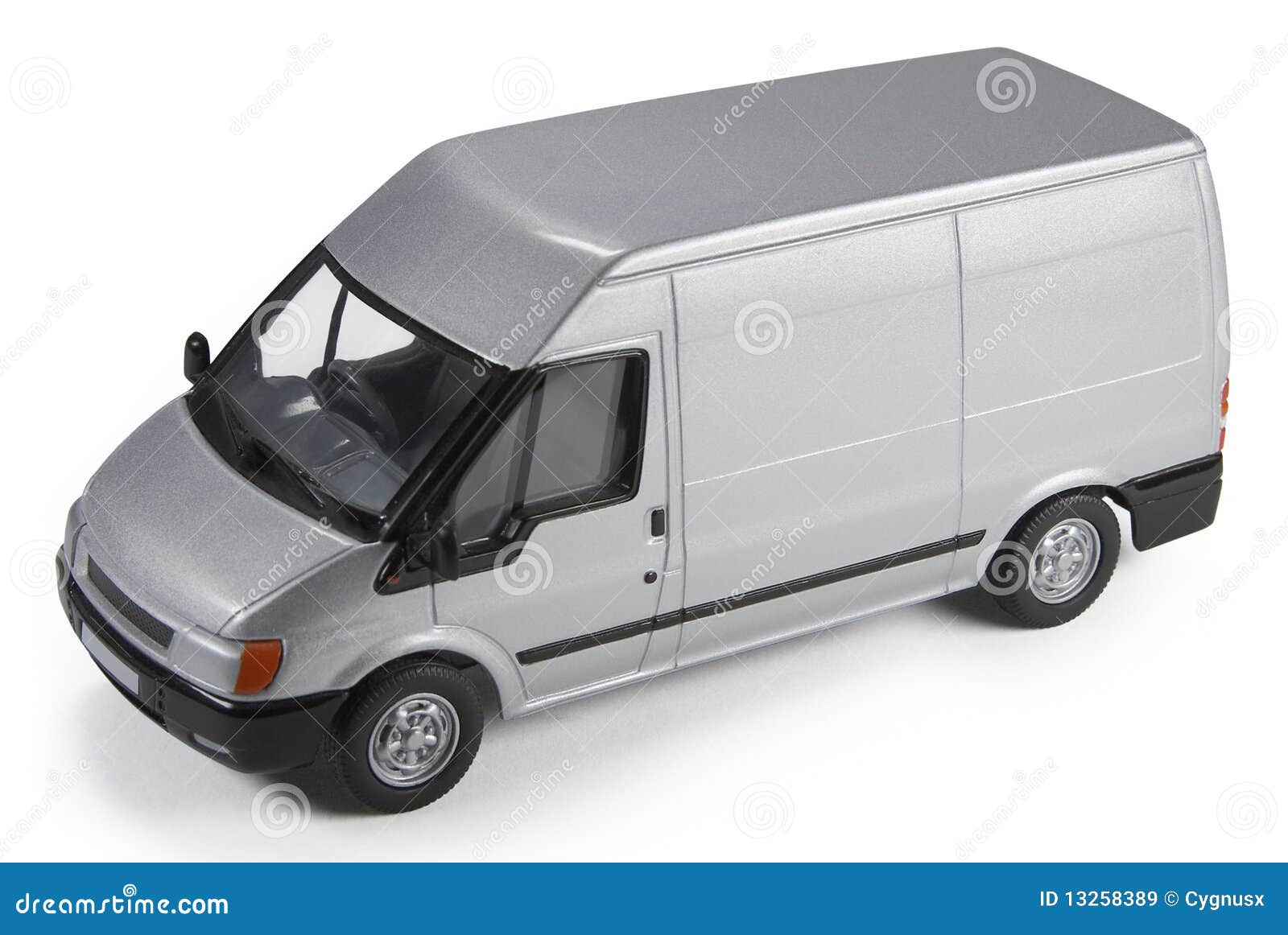 Commercial Van Model stock image. Image of model, delivery - 13258389