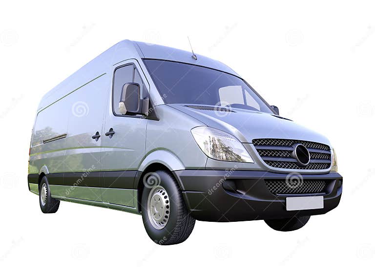 Commercial van stock photo. Image of action, carriage - 32836094