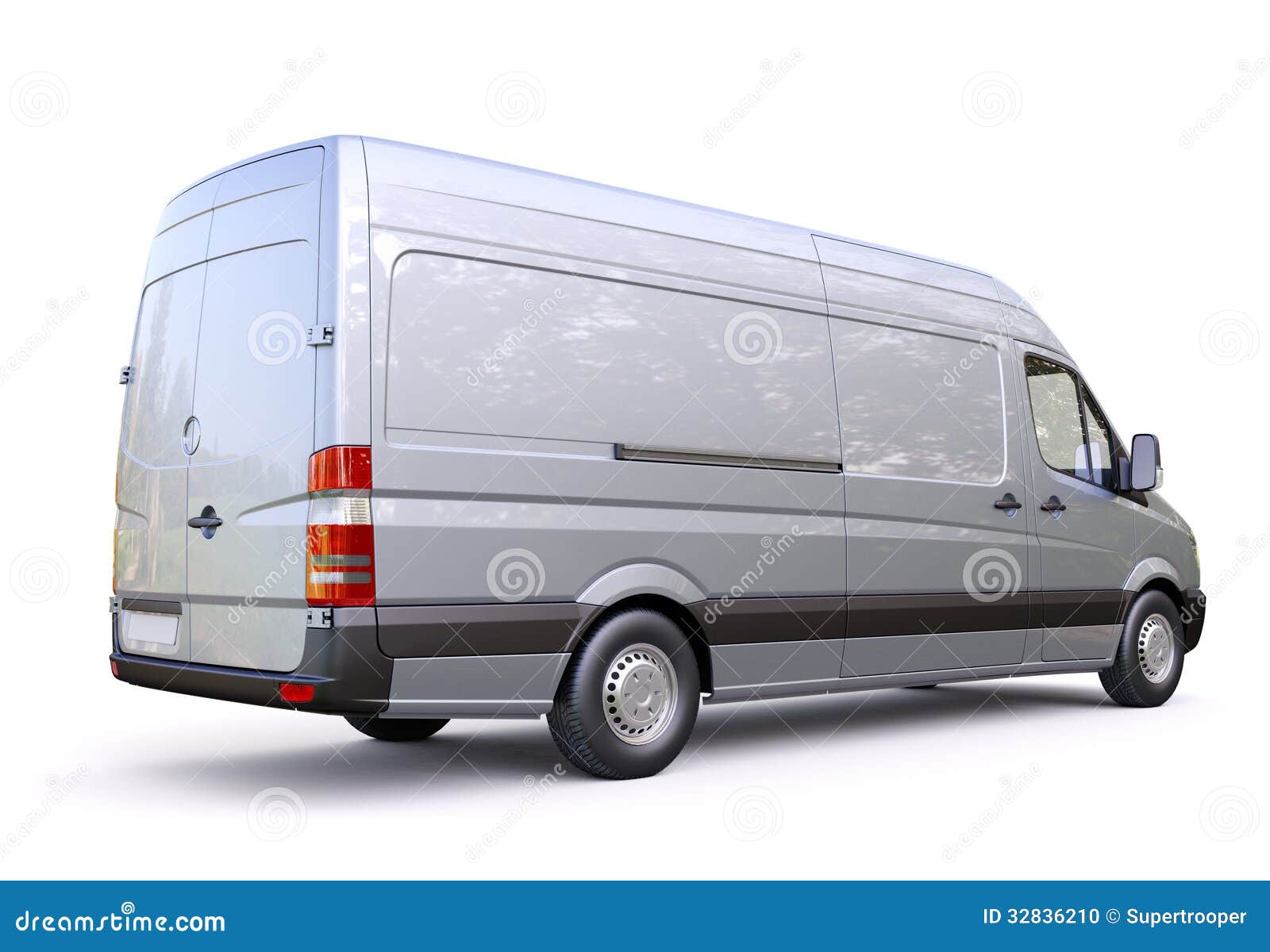 Commercial van stock photo. Image of duty, bringing, conveyance - 32836210