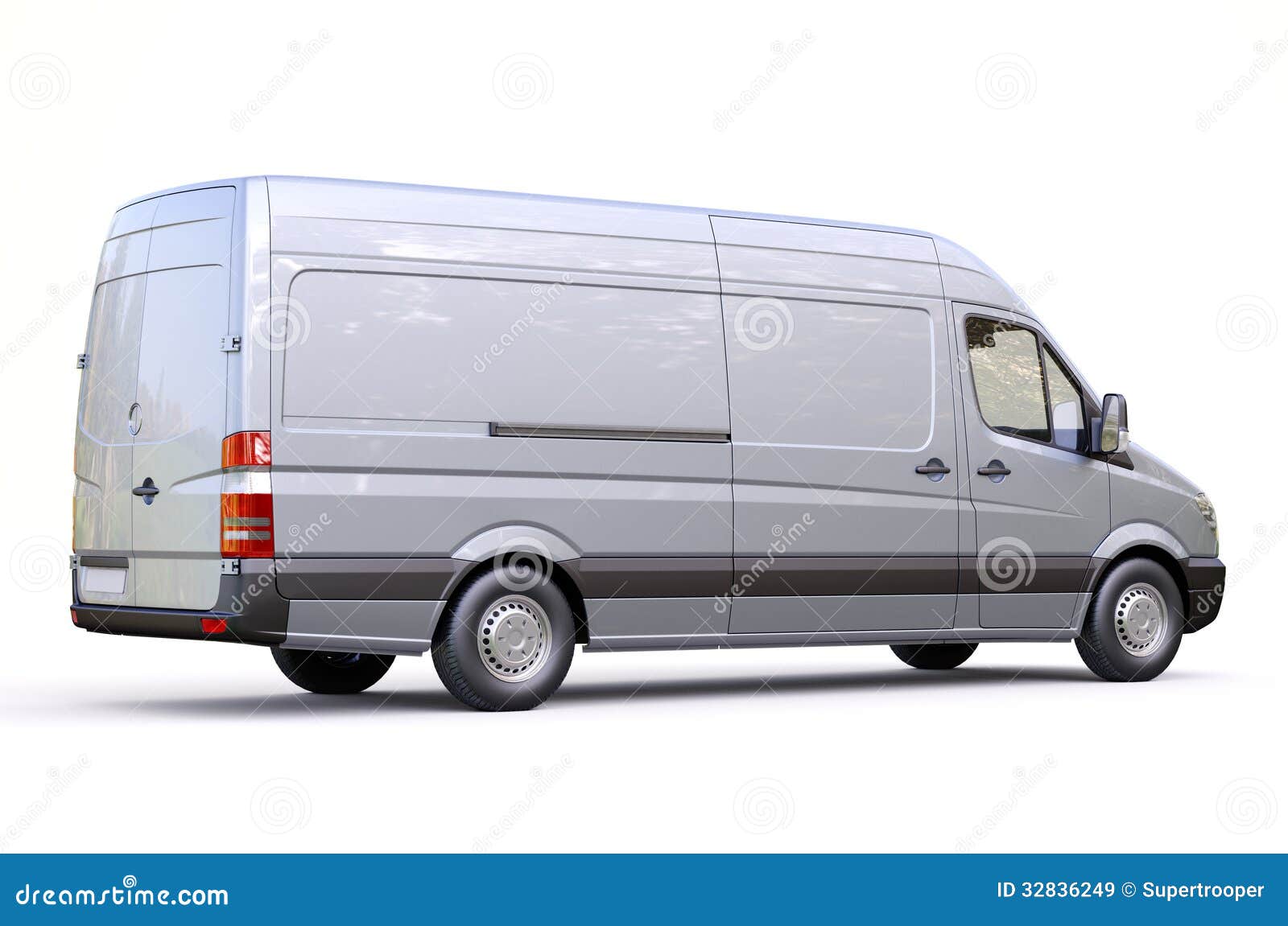 Commercial van stock image. Image of freight, commercial - 32836249