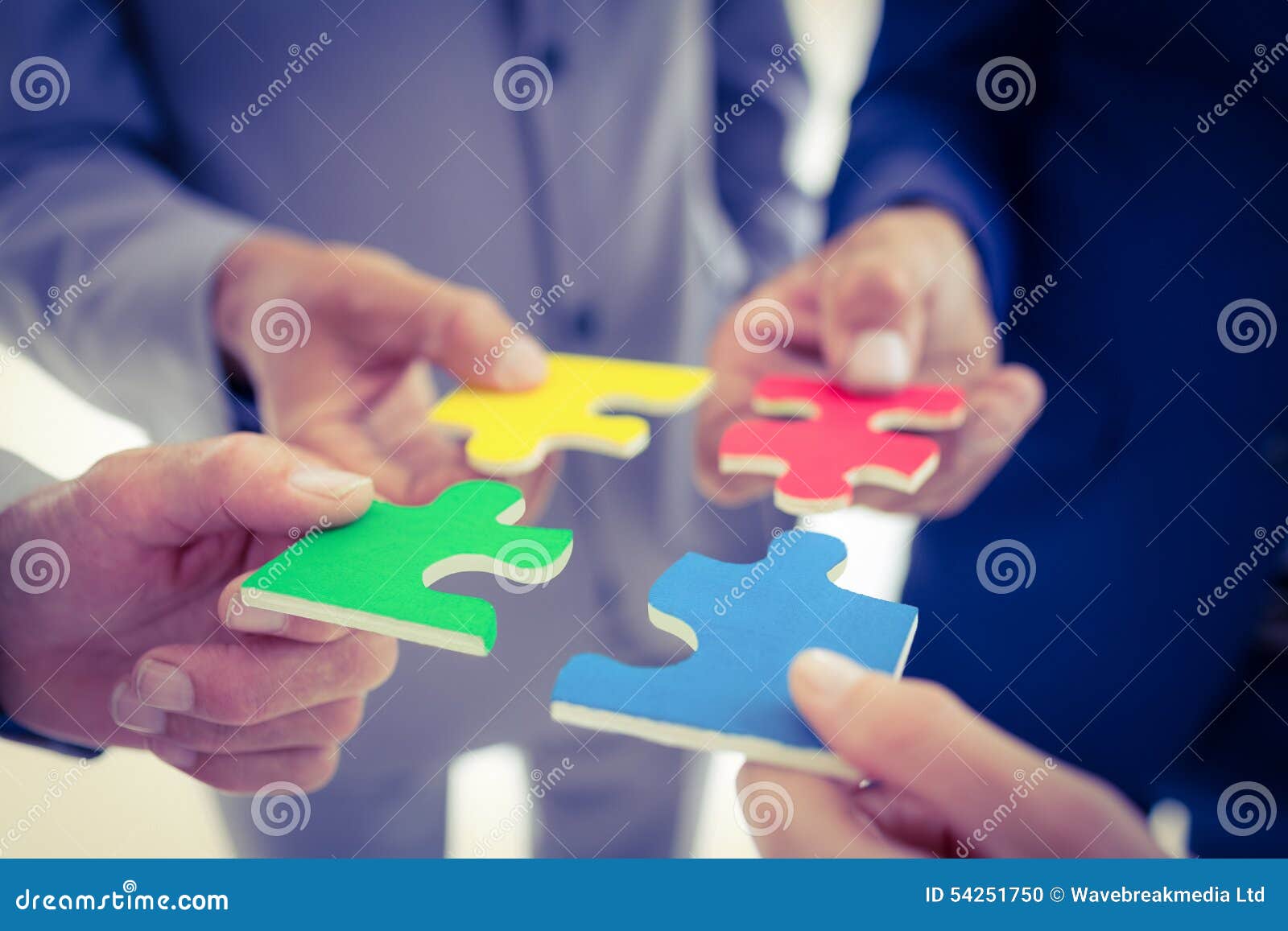 Commercieel Team Die Een Probleem Oplossen Stock Foto - Image of goed ...