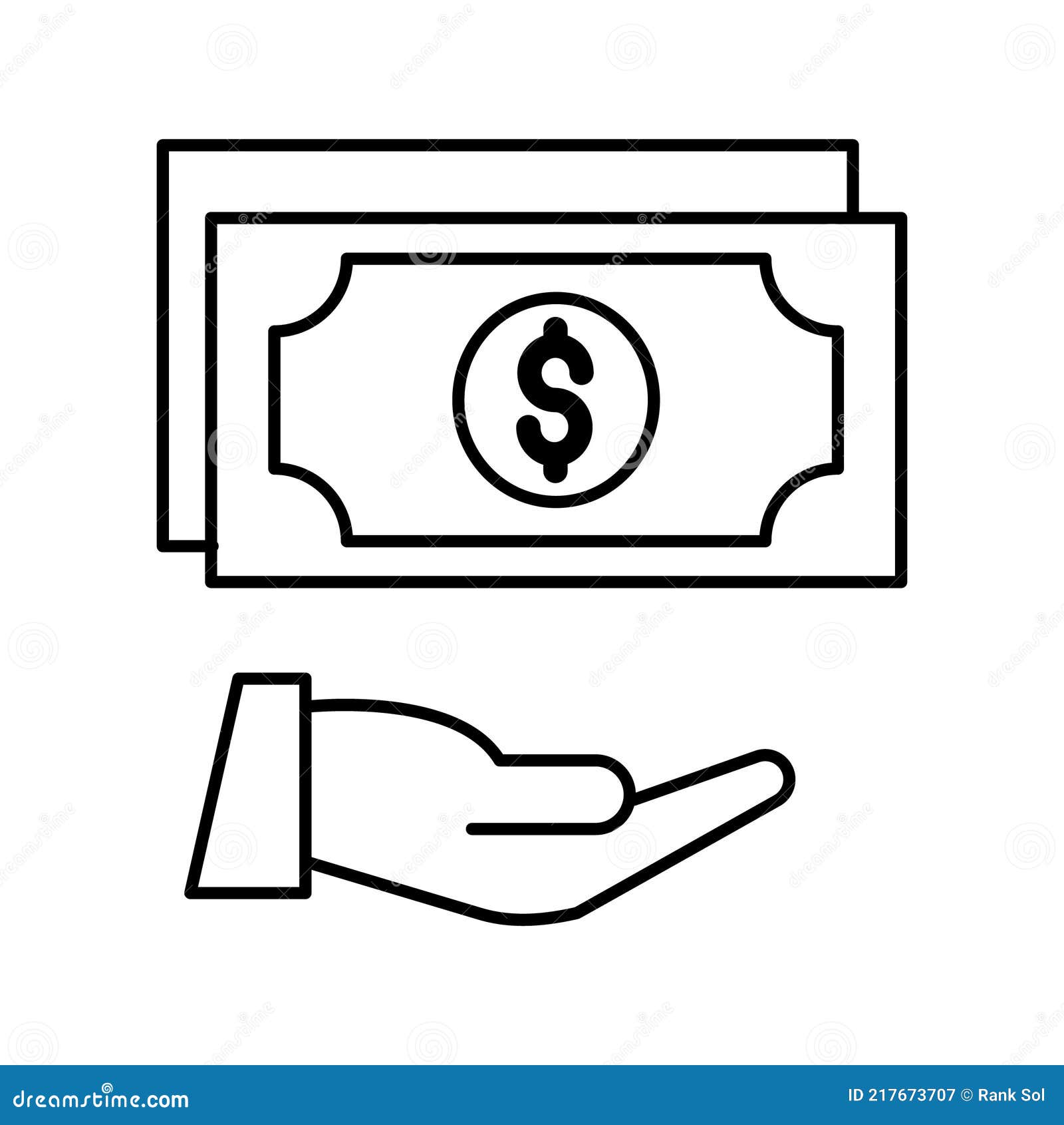 Commision Isolated Vector Icon Which Can Easily Modify or Edit Stock ...