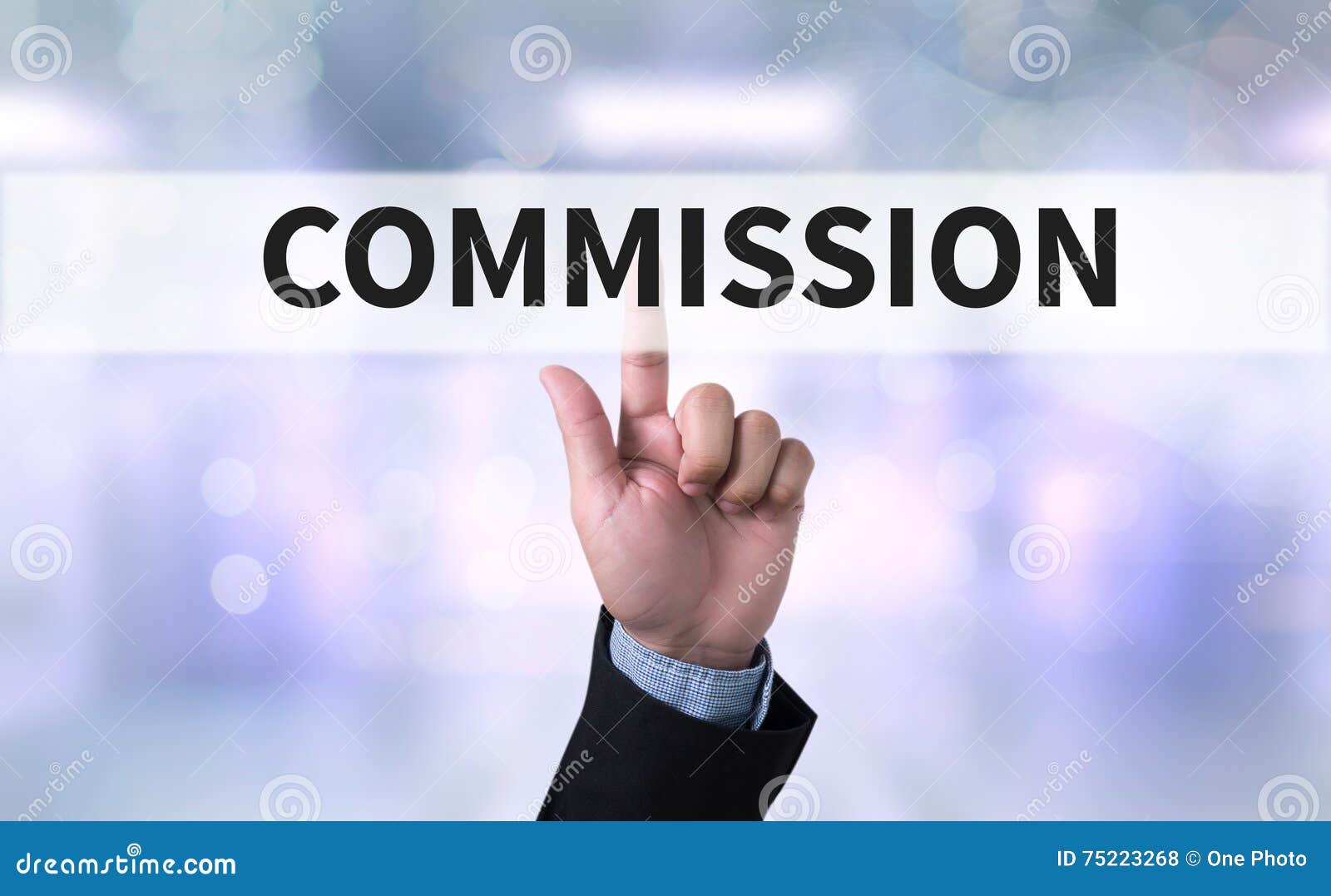 COMMISSION stock illustration. Illustration of ecommerce - 75223268