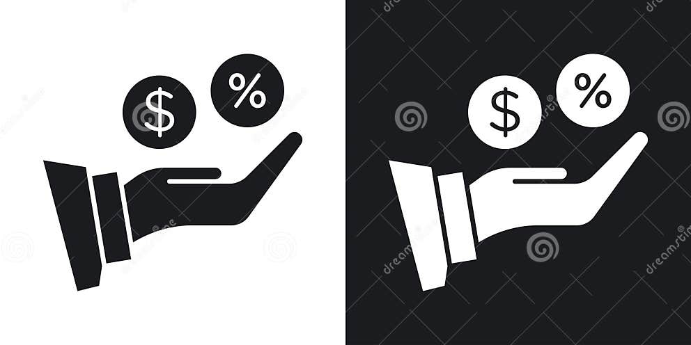 Commission Thin Line Vector Icon Set Stock Vector - Illustration of ...