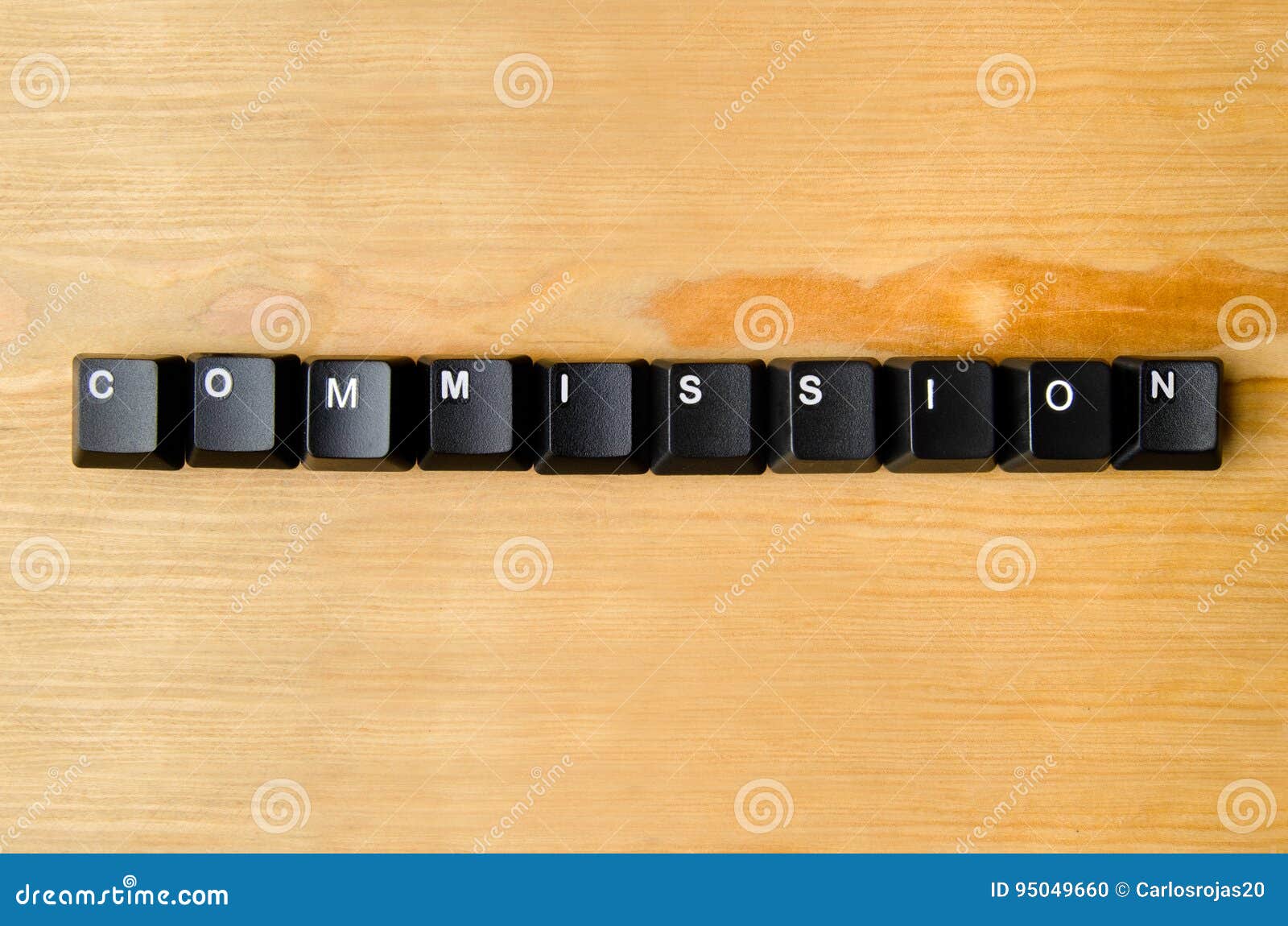 Commission word stock photo. Image of text, alphabet - 95049660