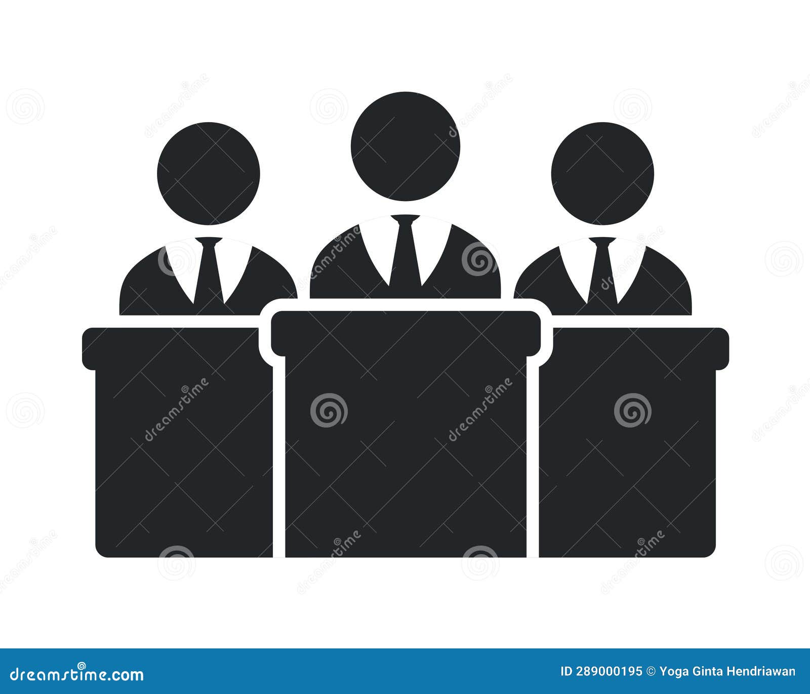 Commite Icon Symbol. Illustration Vector Stock Vector - Illustration of ...