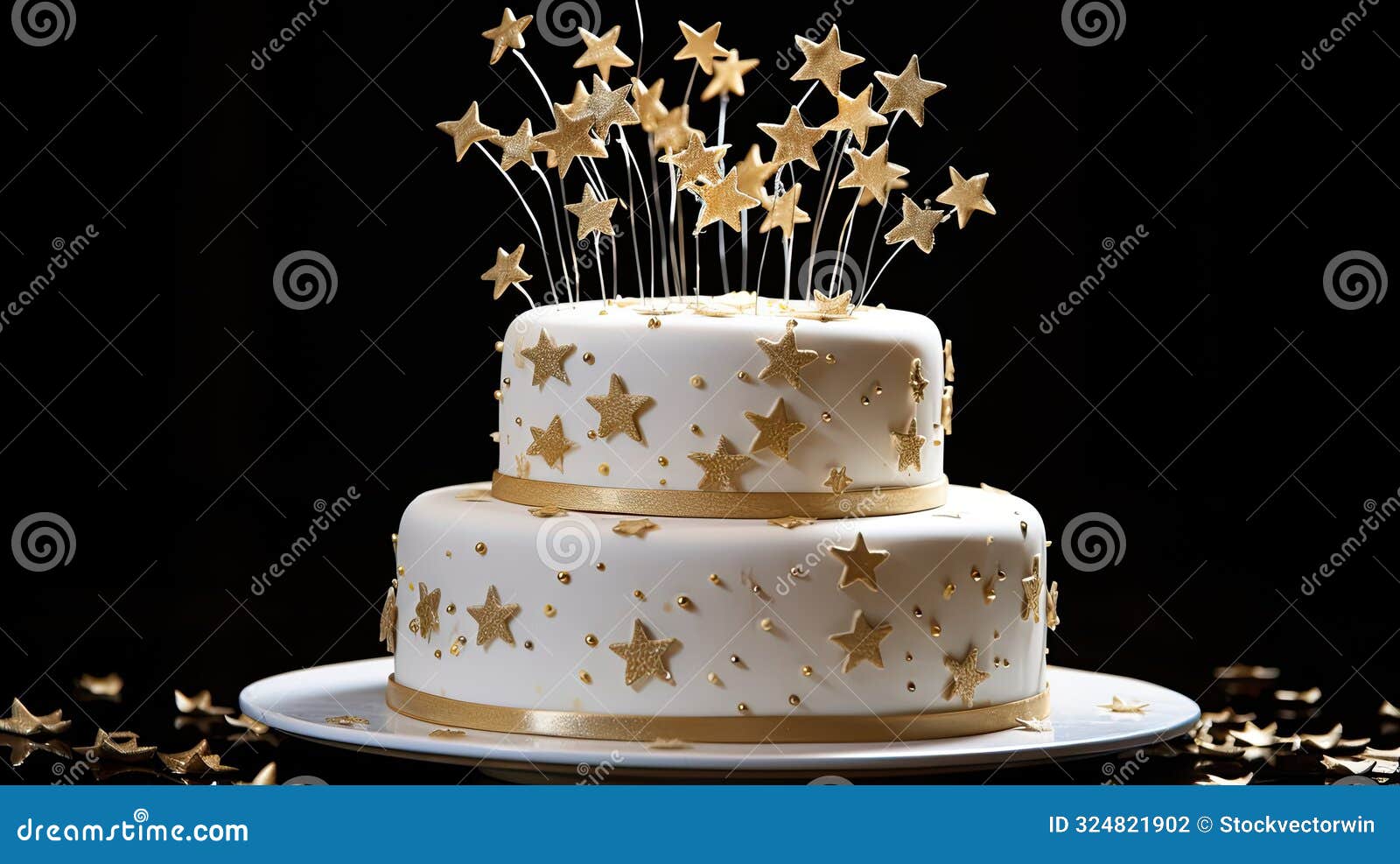 Commitment Anniversary Stars Stock Illustration - Illustration of ...