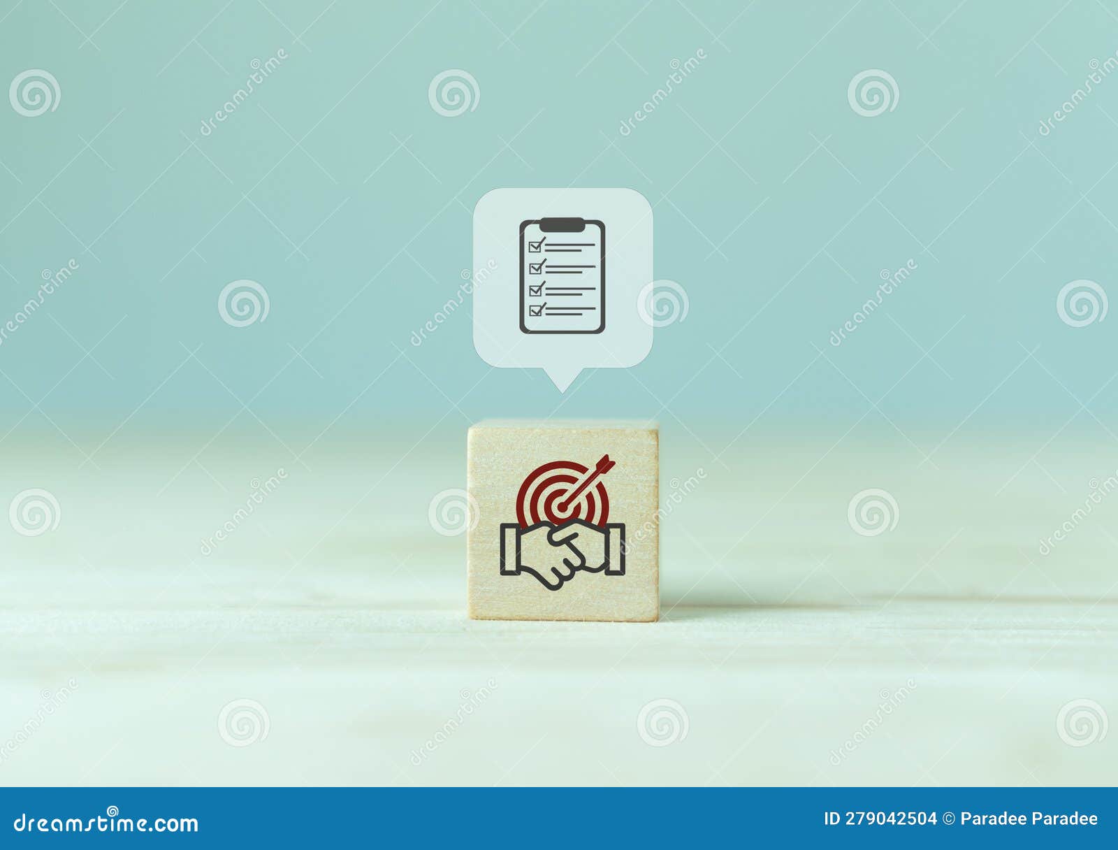 Commitment Concept. Taking Action and Moving Forward Together Stock ...