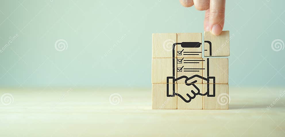 Commitment Concept. Taking Action and Moving Forward Together Stock ...