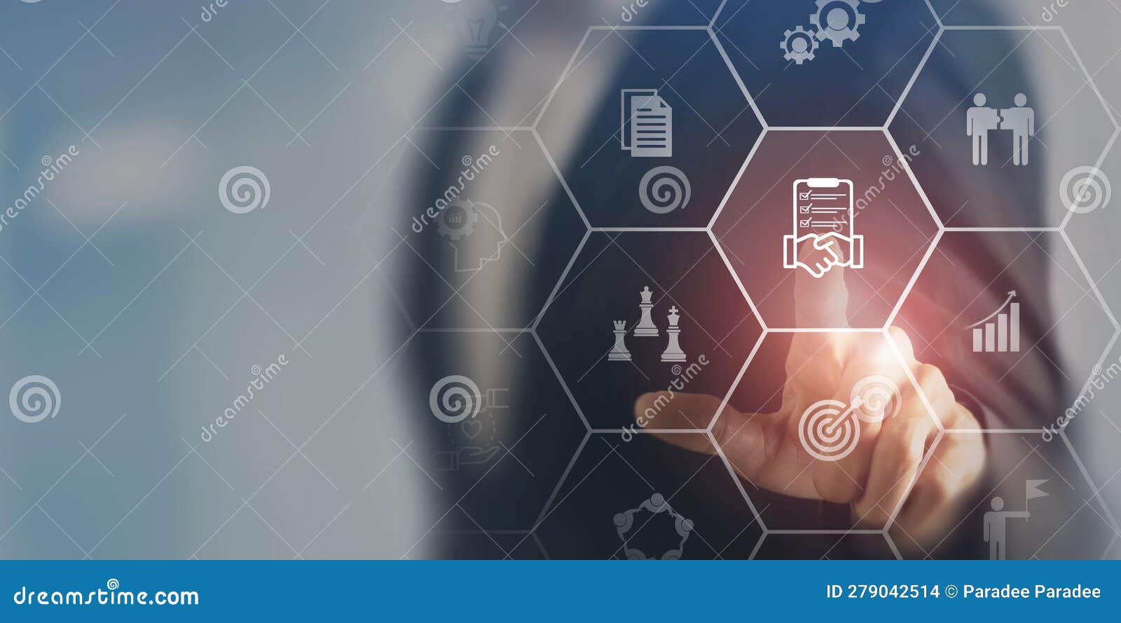 Commitment Concept. Taking Action and Moving Forward Together Stock ...